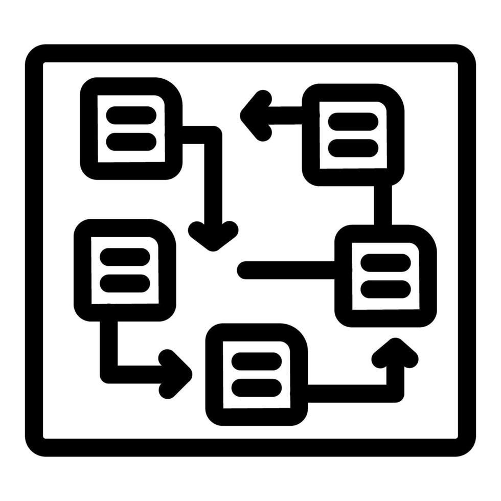 Algorithm Flowchart Showing Data Processing With Arrows 49528471 Vector 6831