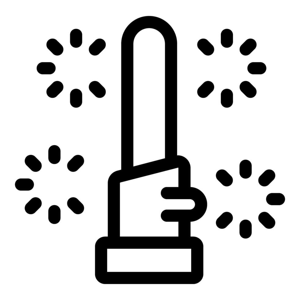 Firecracker Exploding With Sparks Flying Through The Air 49528747 Vector Art At Vecteezy