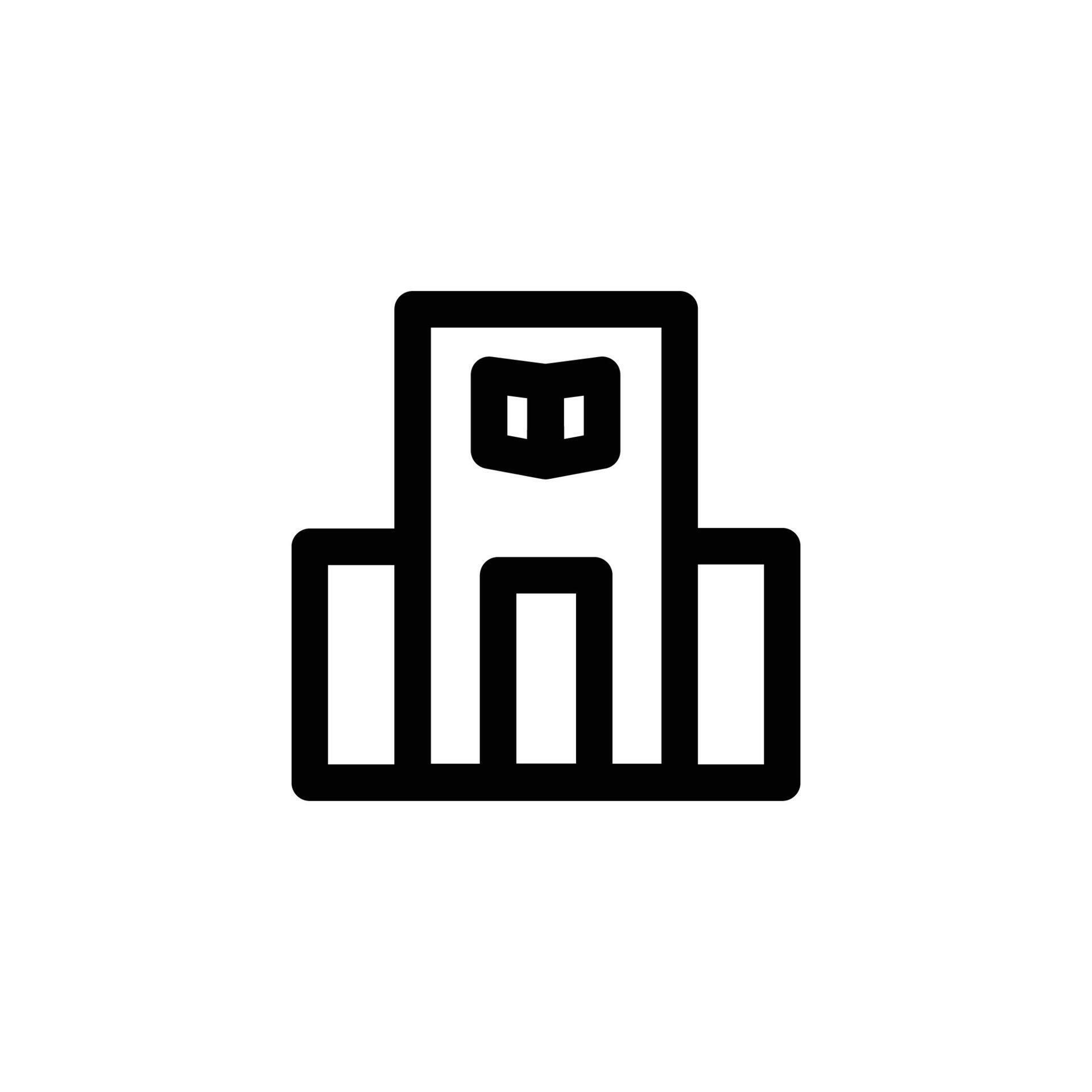 library icon line style 49540683 Vector Art at Vecteezy
