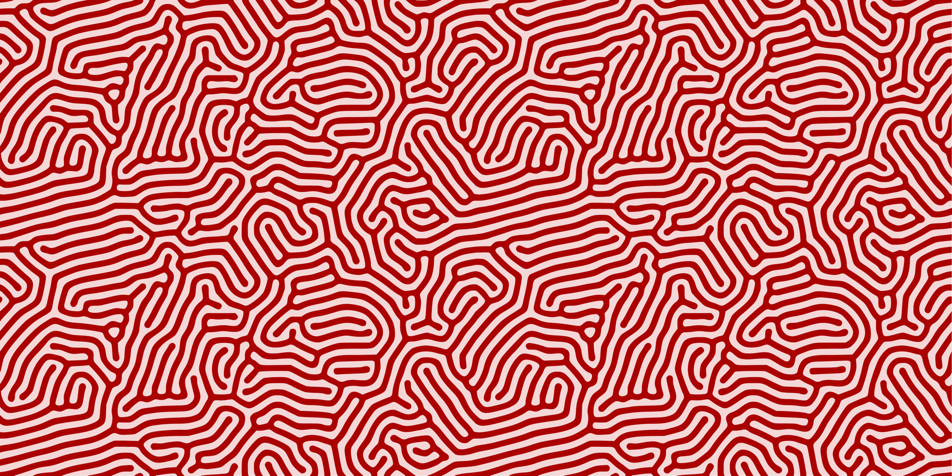 Red And White Line Turing Diffusion Effect Abstract Background 49550934