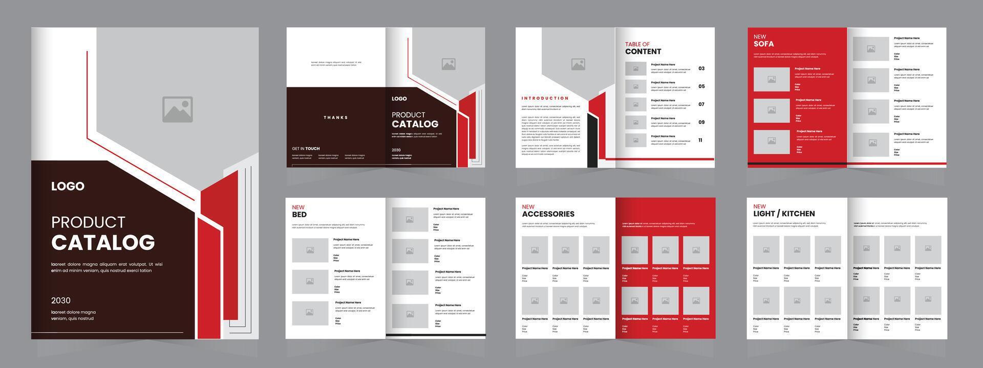 Product Catalog, Brochure Design, Catalogue Template,Company Catalog design or Beauty Product ...