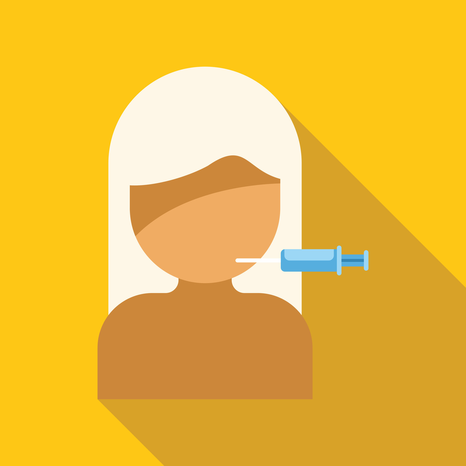 Woman Receiving Botulinum Toxin Injection For Facial Rejuvenation 49554825 Vector Art At Vecteezy