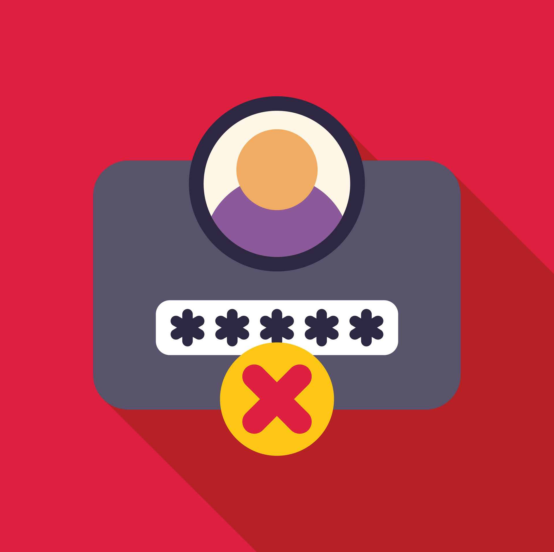 System Showing Wrong Password Notification During User Login Attempt 49555052 Vector Art At Vecteezy