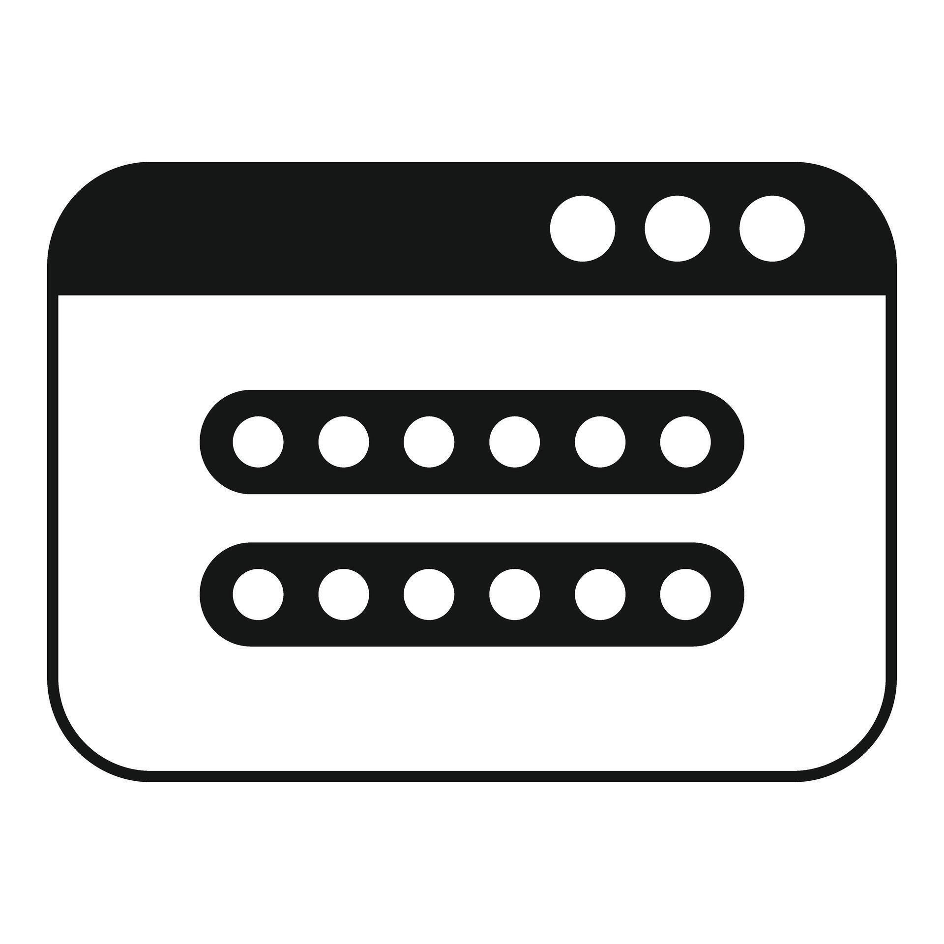 Web Browser Showing Password Form With Hidden Password Dots 49555284 Vector Art At Vecteezy