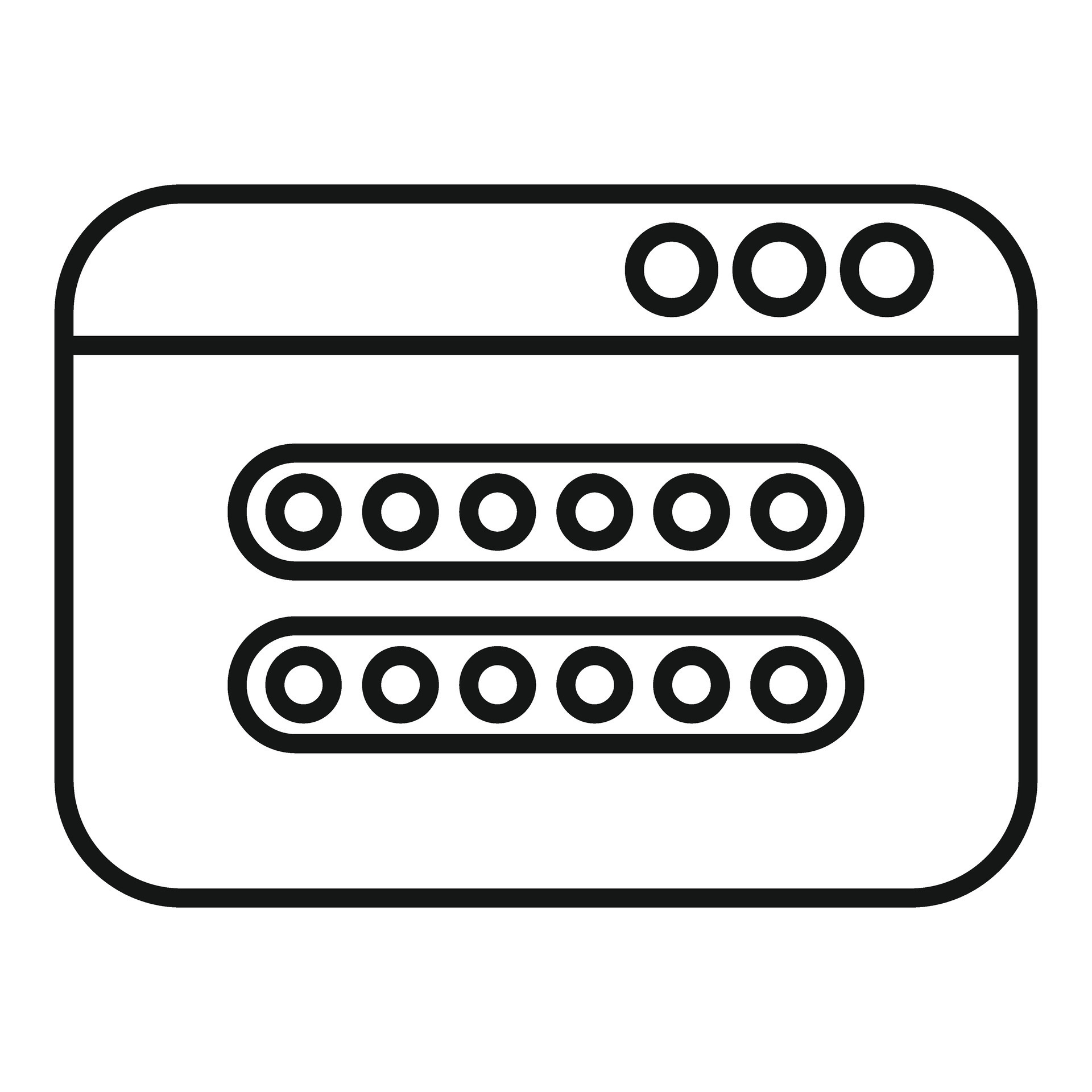 Web Page Showing Hidden Password With Dots For Online Security 49555335 Vector Art At Vecteezy