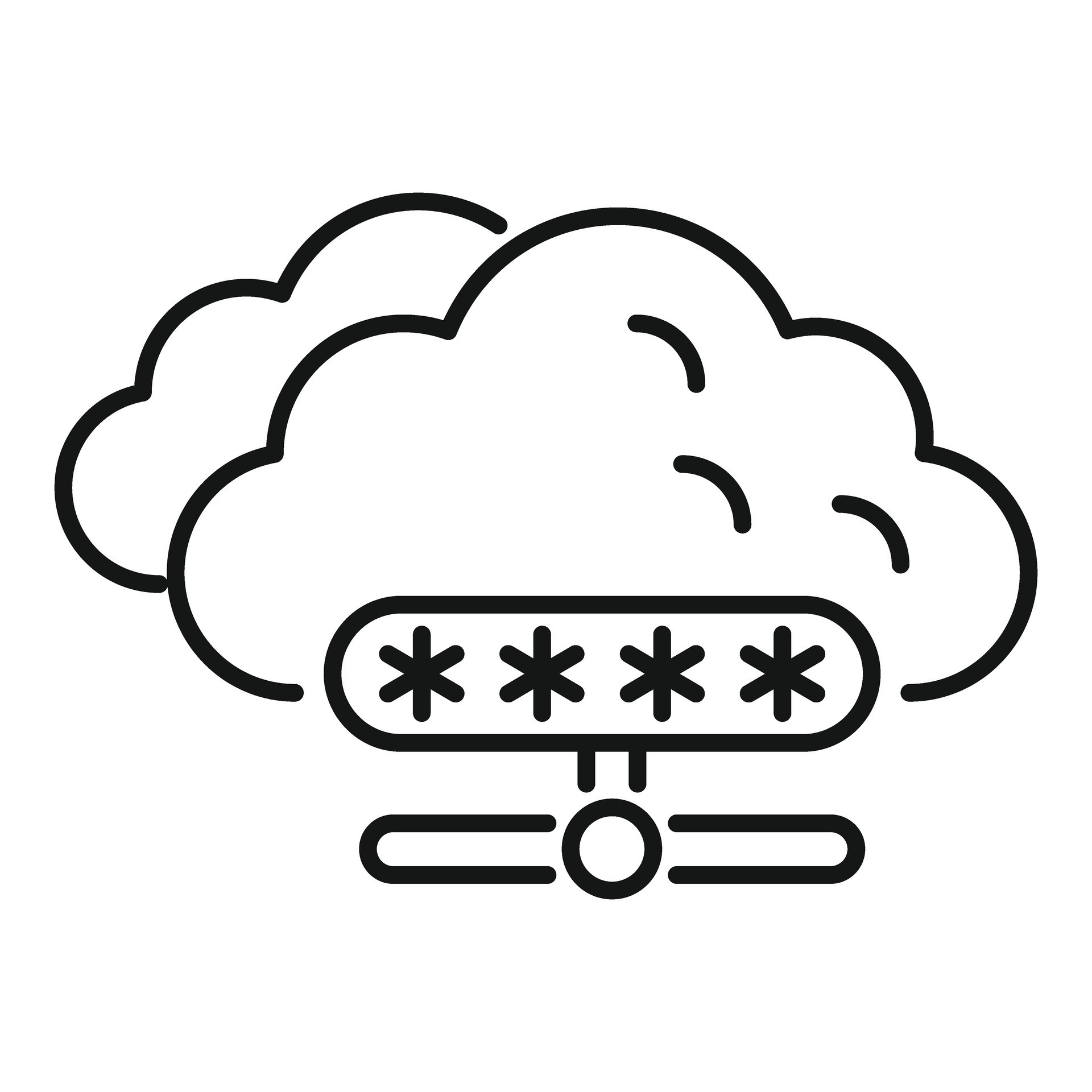 Cloud Computing Security System Protecting Data With Password Access