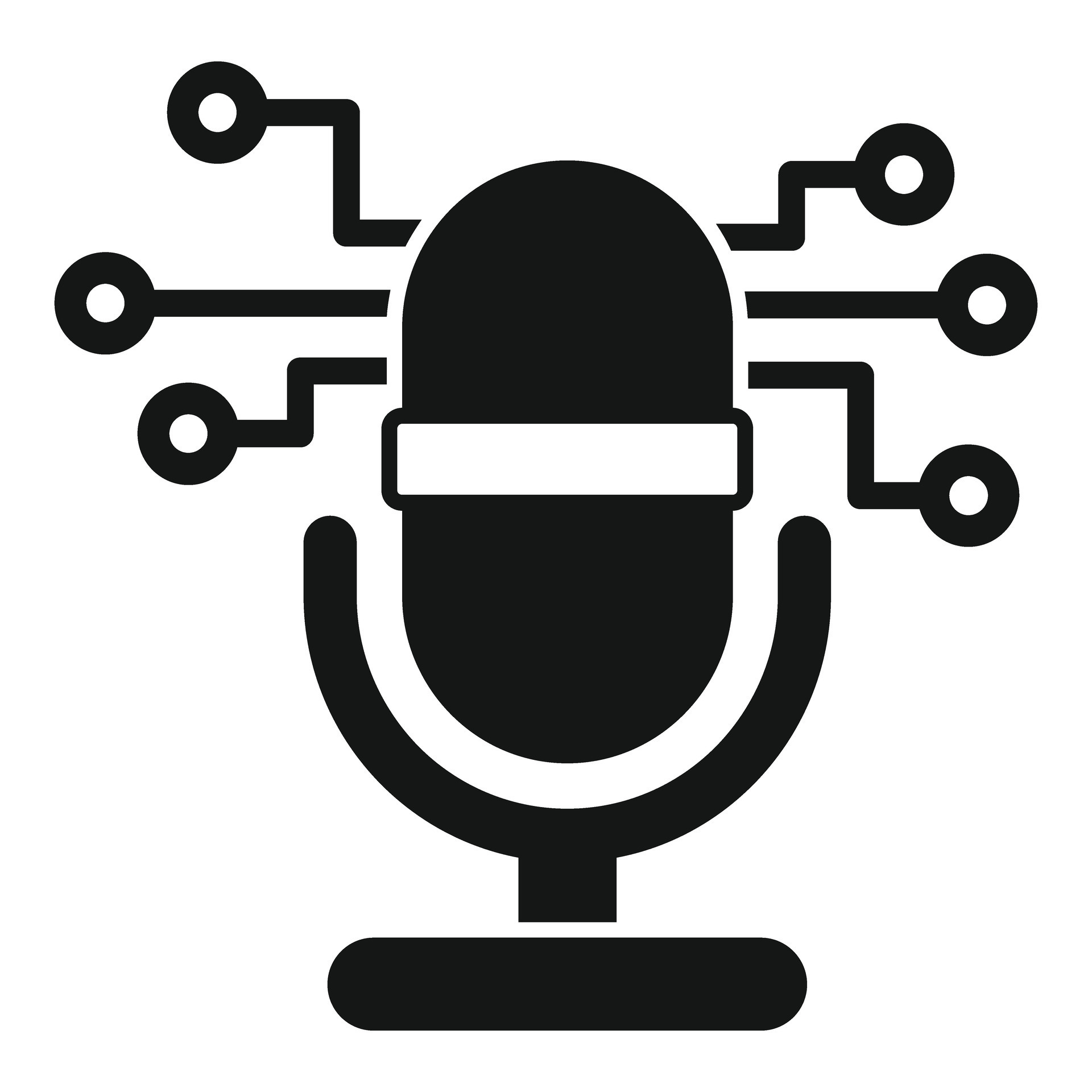 Microphone sending data through neural network icon 49555942 Vector Art ... Microphone sending data through neural network icon 49555942 Vector Art ...