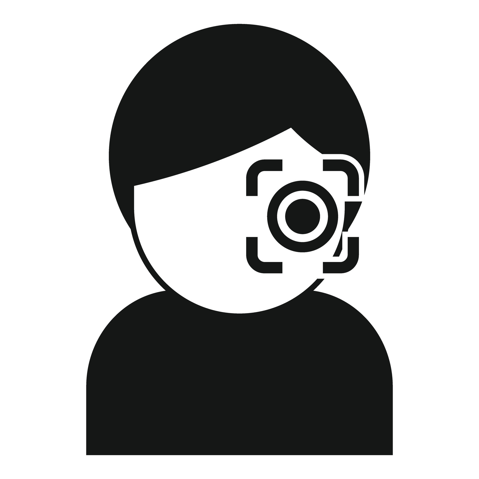Facial Recognition System Scanning Man Face Biometric Security Icon 49557451 Vector Art At Vecteezy