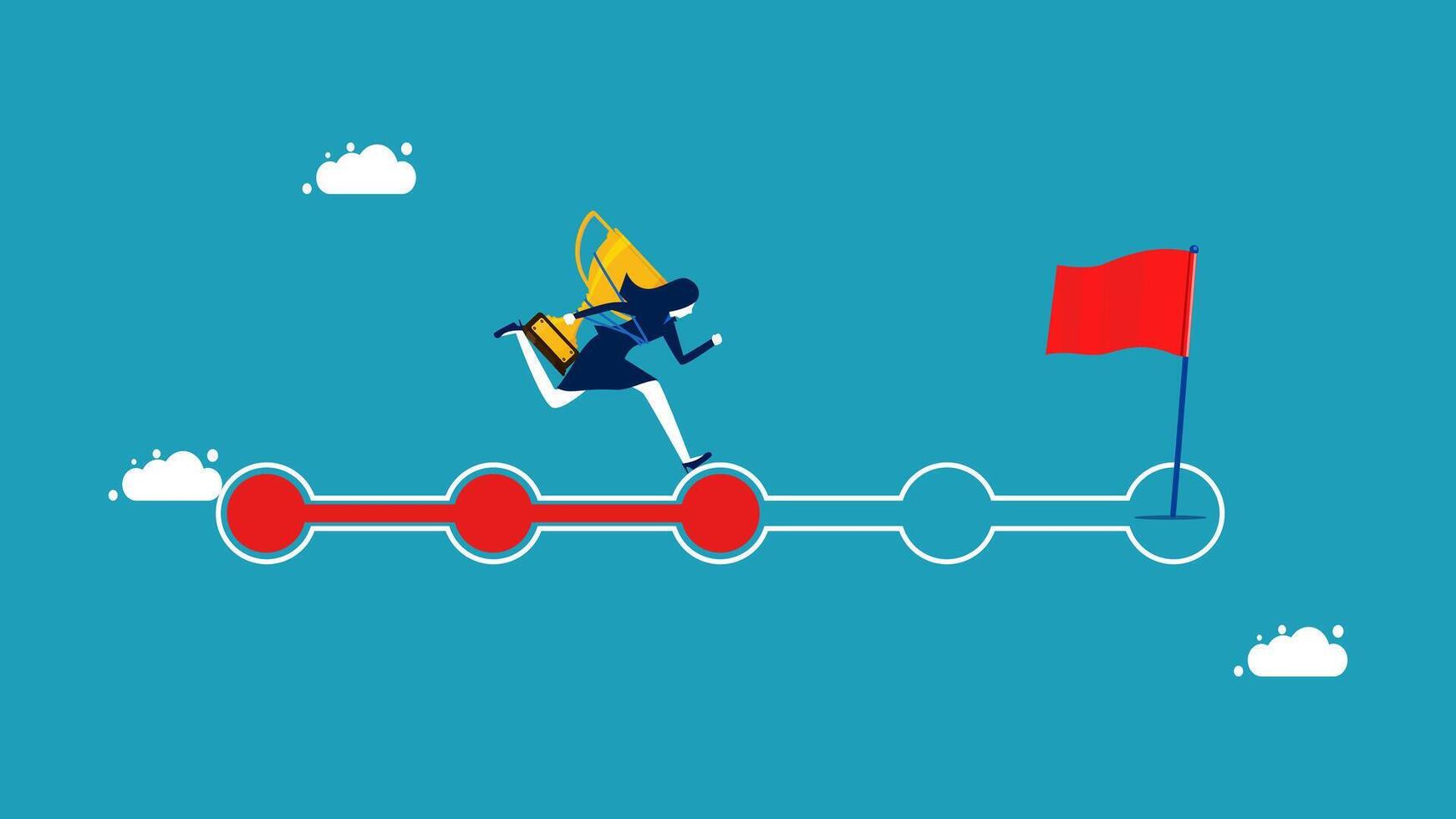 success progress direction loading 49558159 Vector Art at Vecteezy