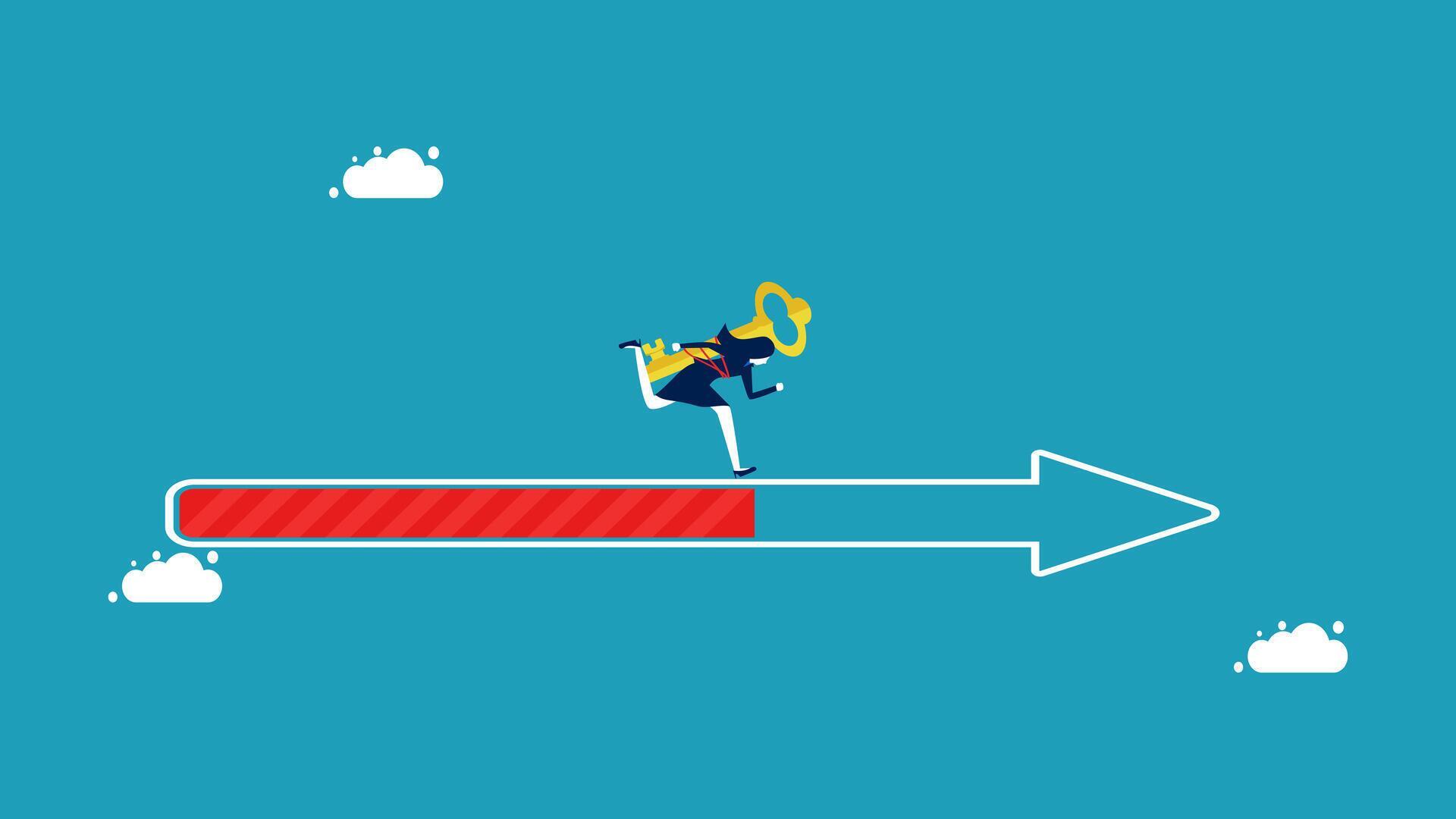 success progress direction loading 49558161 Vector Art at Vecteezy