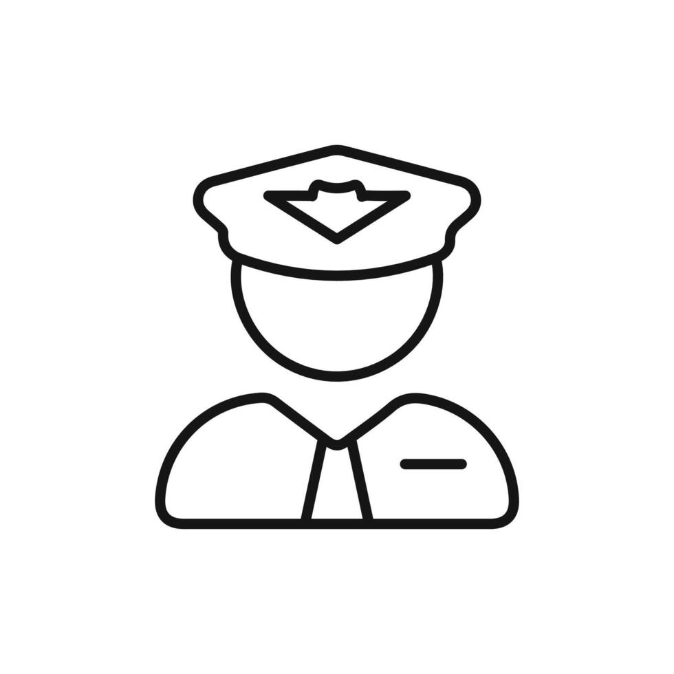 User pilot icon 49558607 Vector Art at Vecteezy