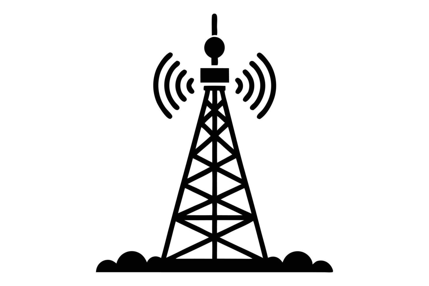 5G Tower Illustration, Wireless Communication, Technology Clipart 49572125 Vector Art at Vecteezy
