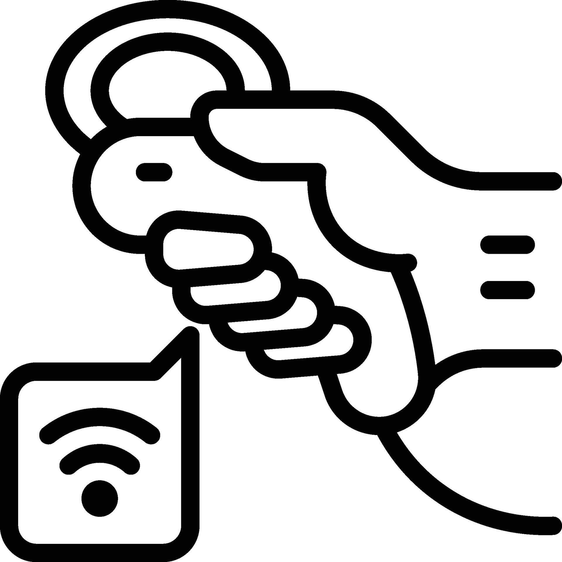 Wireless controller Icon. VR wireless controller Icon 49586839 Vector ...