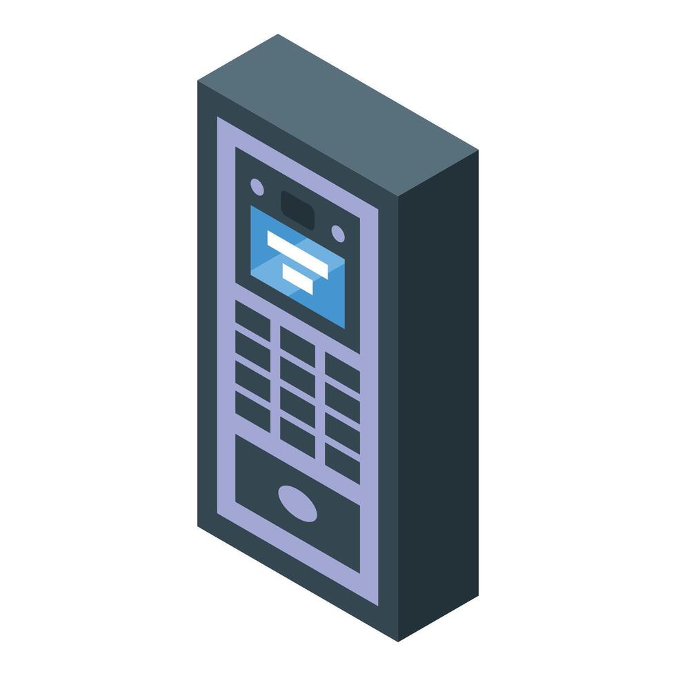 Modern intercom system displaying incoming call information 49652413 ... Modern intercom system displaying incoming call information 49652413 ...