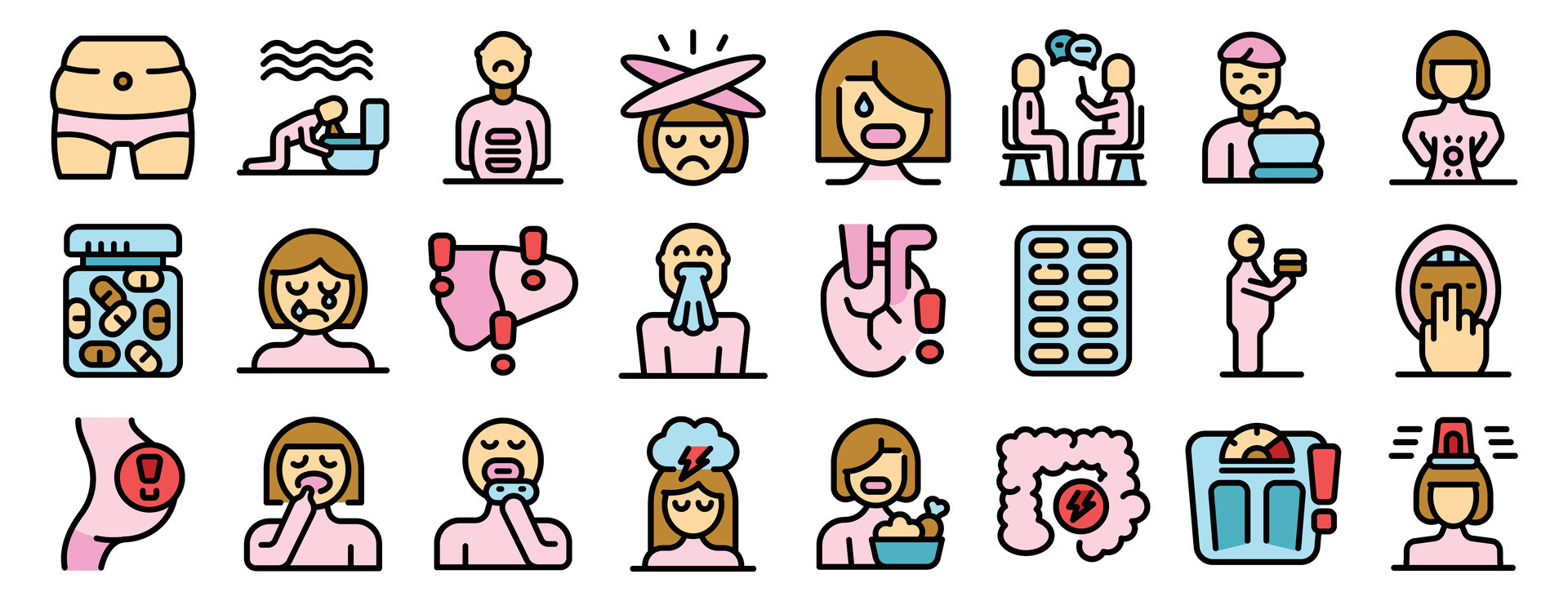 Woman suffering from bulimia symptoms and getting treatment for eating ...