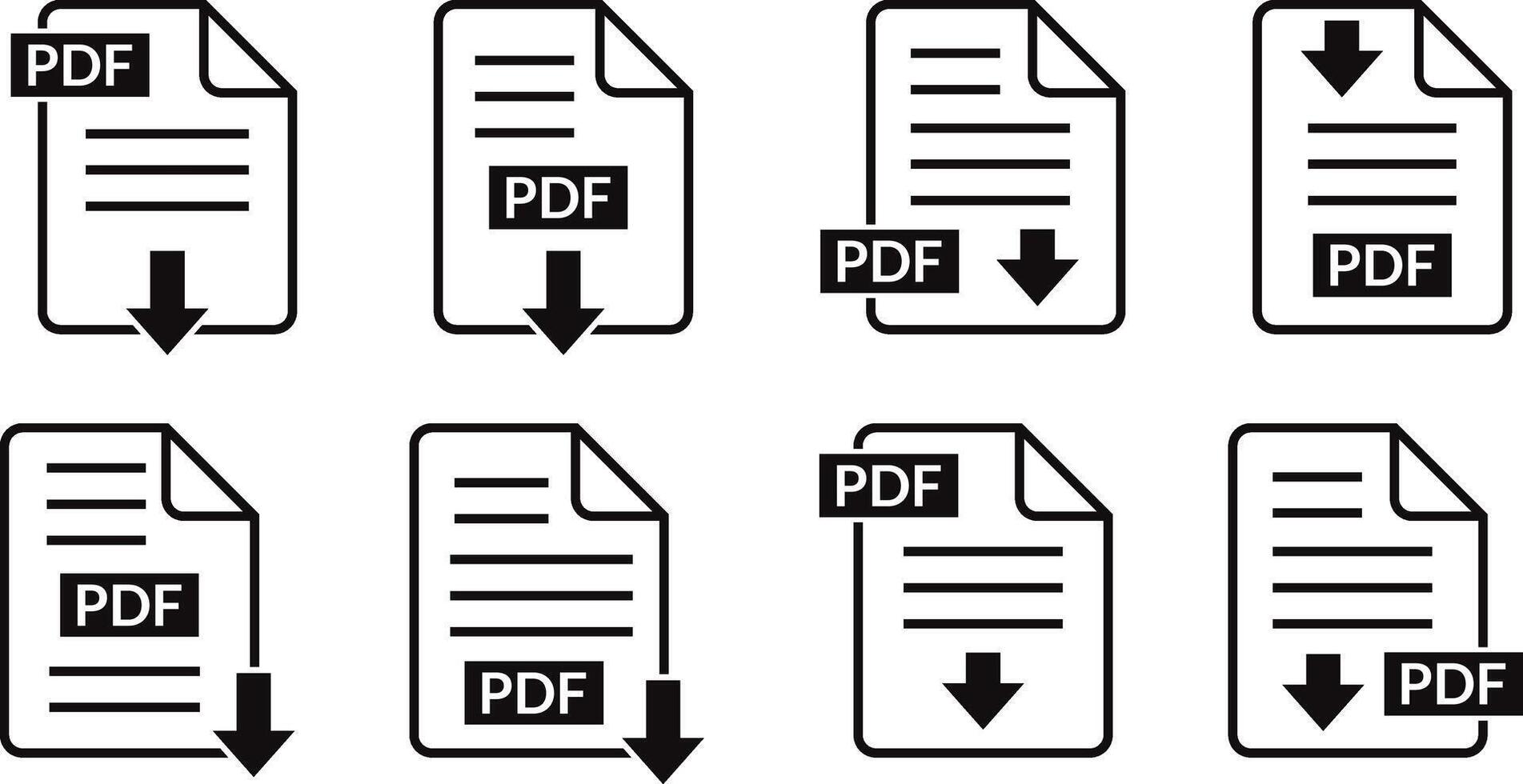 pdf file download symbols set, pdf document text, web format ... pdf file download symbols set, pdf document text, web format ...