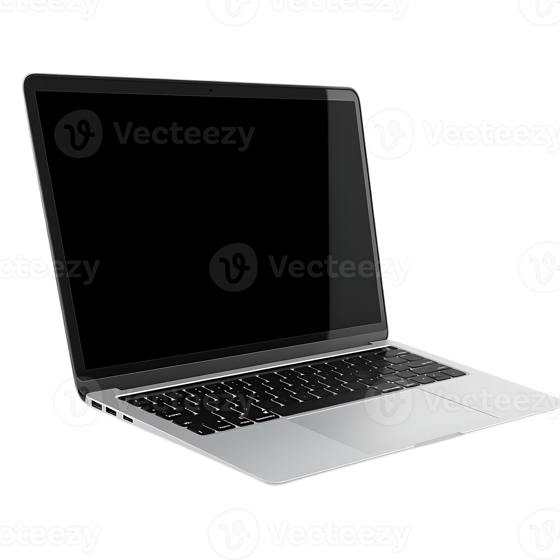 Laptop with Transparent Background, Modern Design, Sleek and Minimalist ...