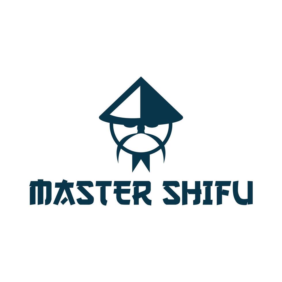 master shifu logo design minimalist 49670977 Vector Art at Vecteezy