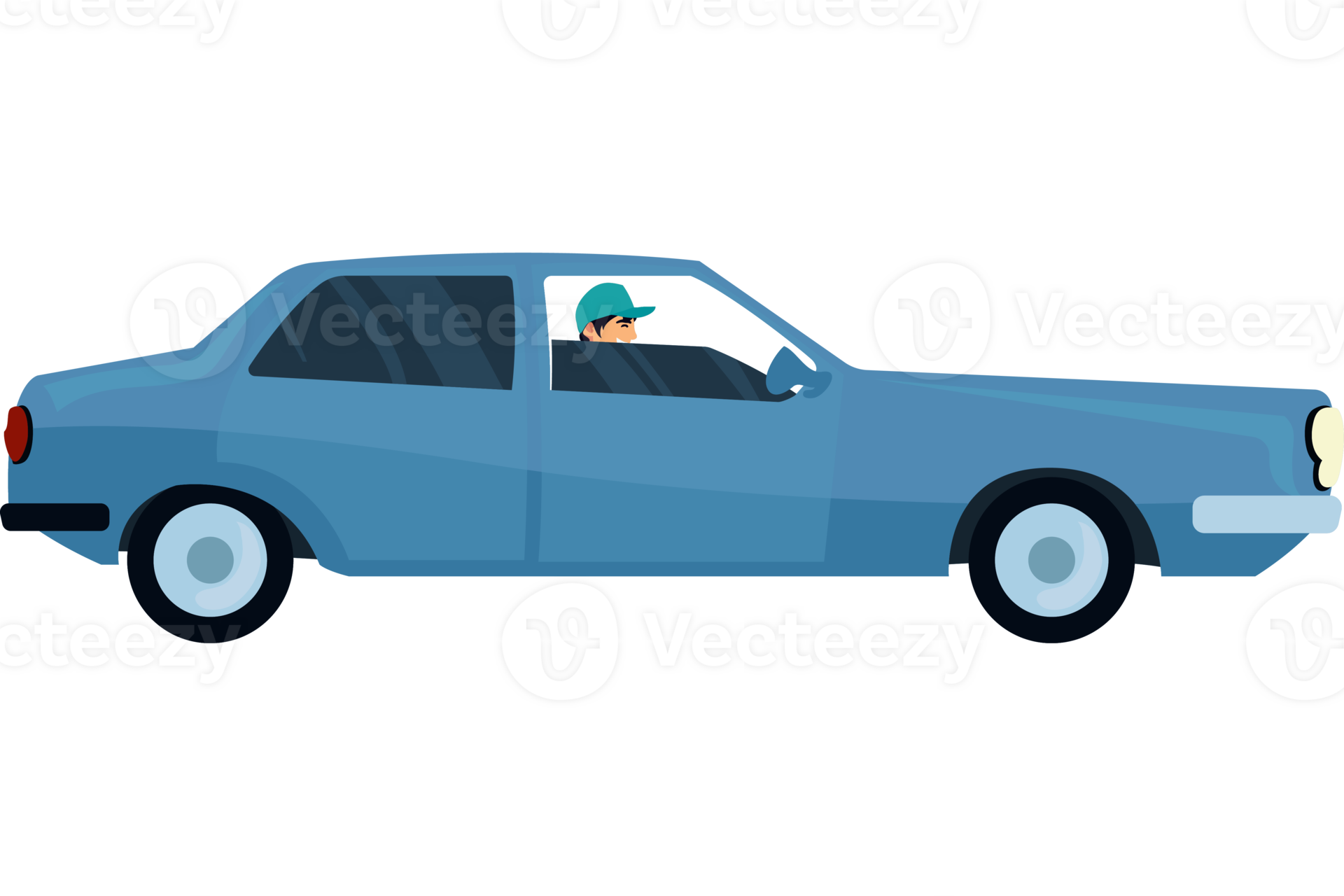 Car driving clipart 49675410 PNG