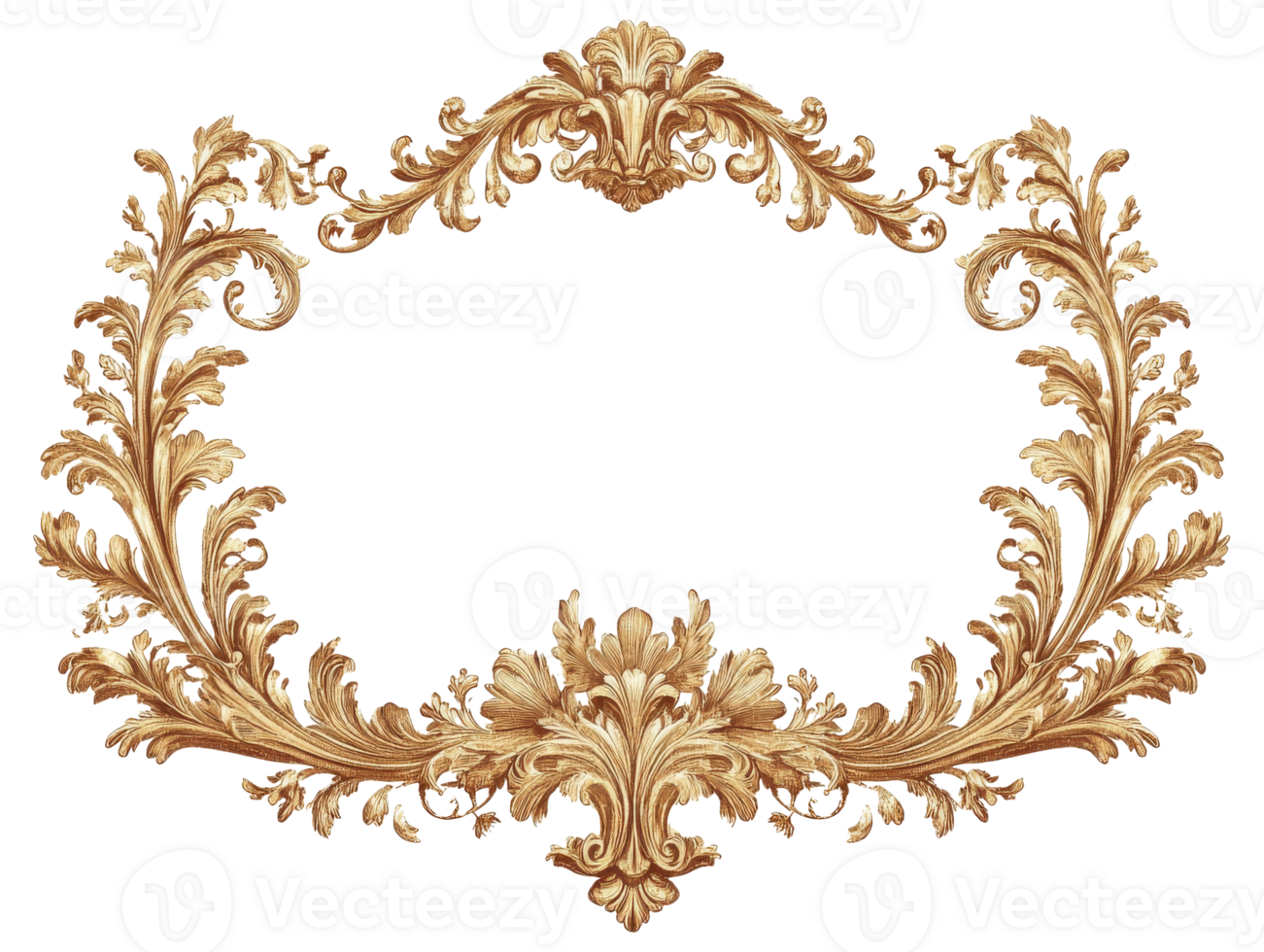 Elegant ornate floral frame design with intricate details, transparent ... Elegant ornate floral frame design with intricate details, transparent ...