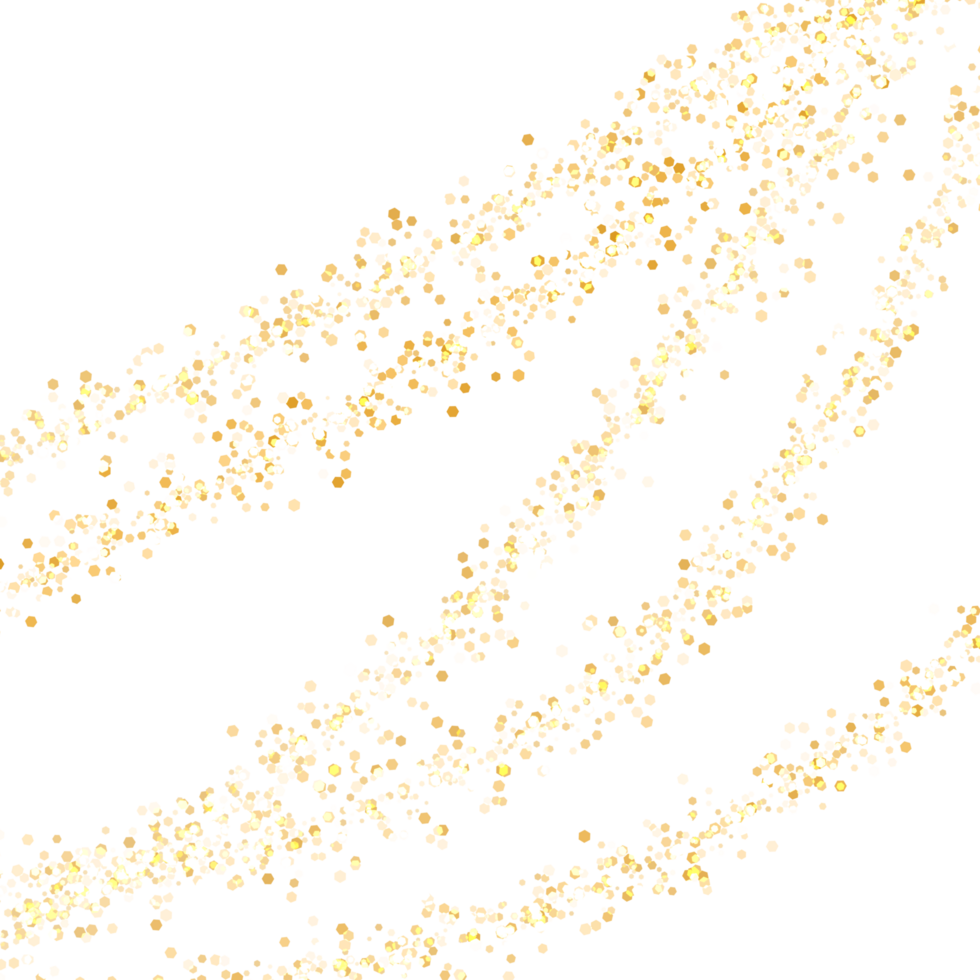 Golden Sparks Glitter Special Light PNGs for Free Download