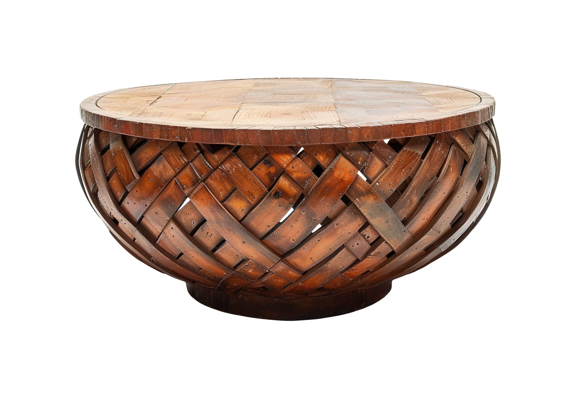 Bohemian style round wooden coffee table 49689043 PNG Bohemian style round wooden coffee table 49689043 PNG