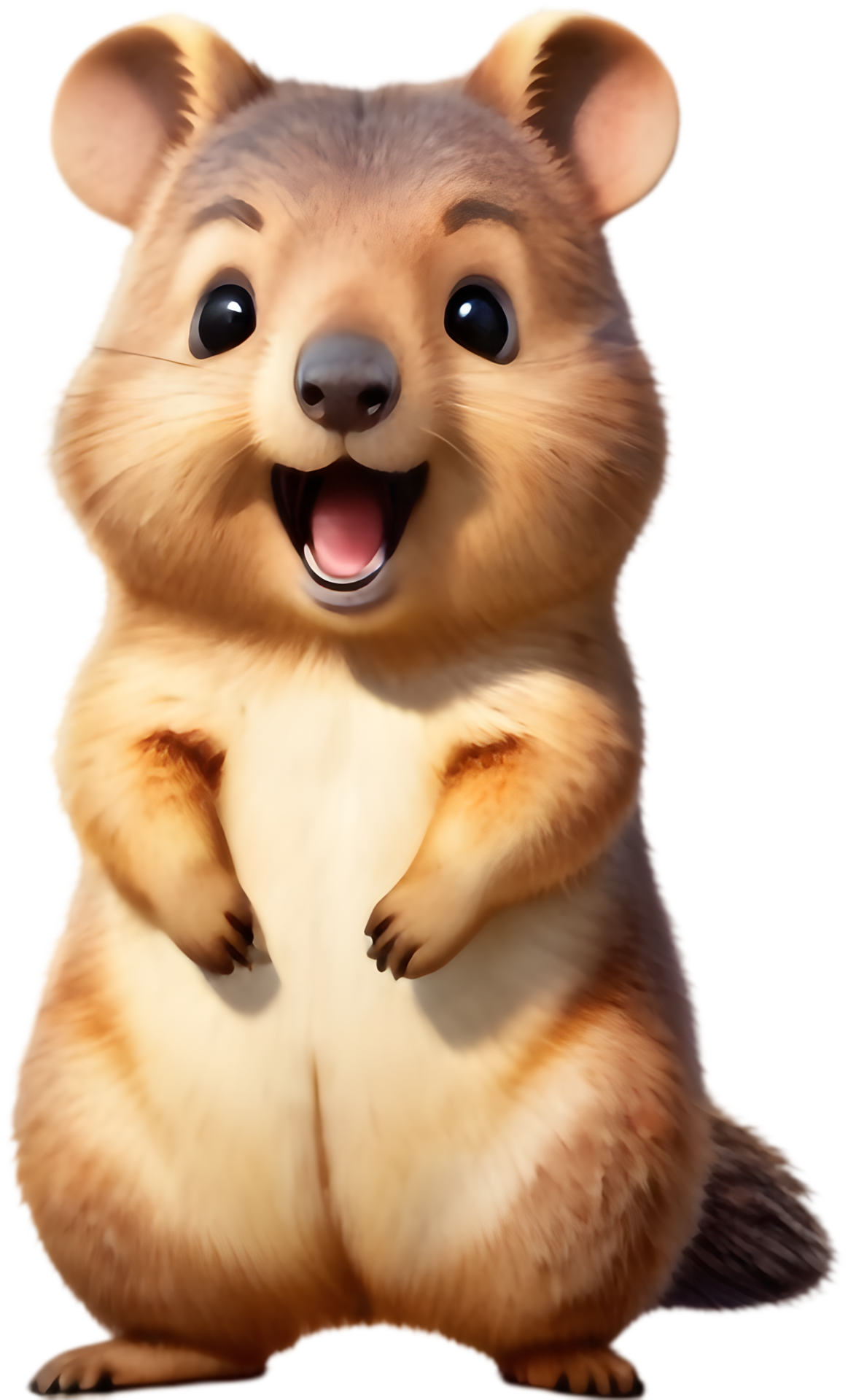 Quokka Cartoon Clipart, Cute Australian Animal Illustration . 49692719 PNG