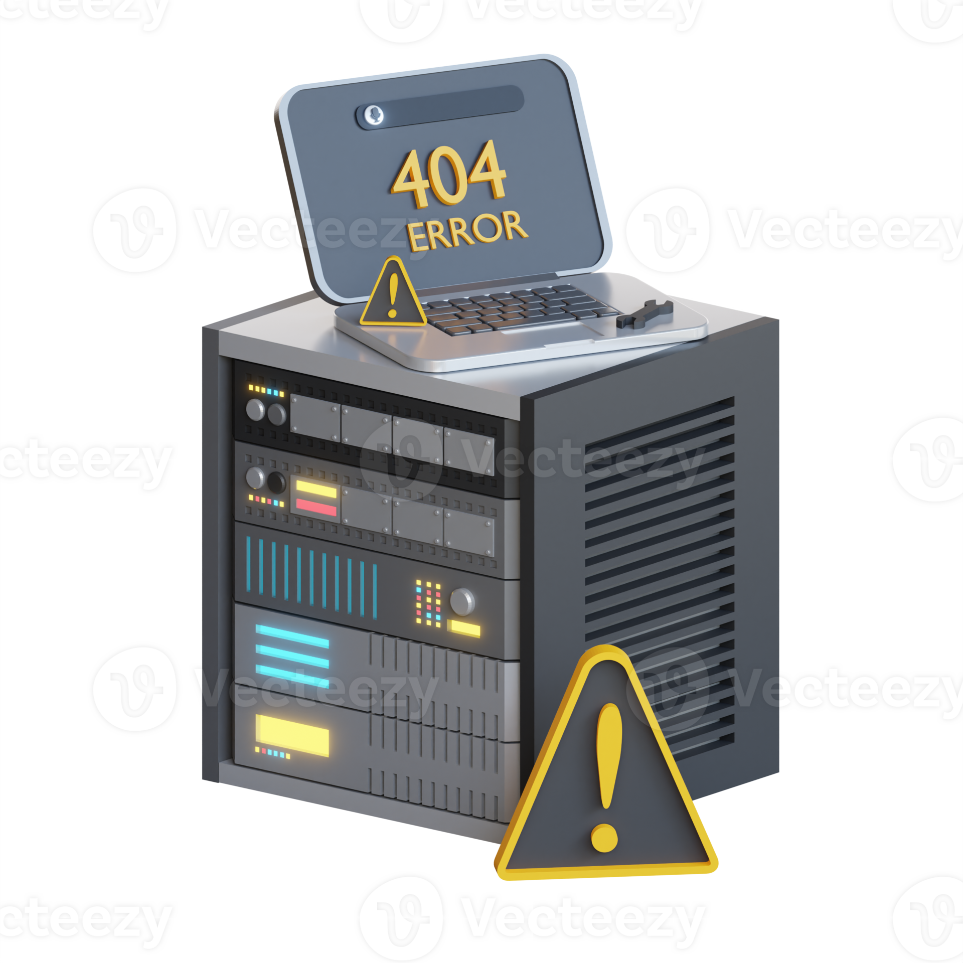 3d computer cloud error 49694236 PNG