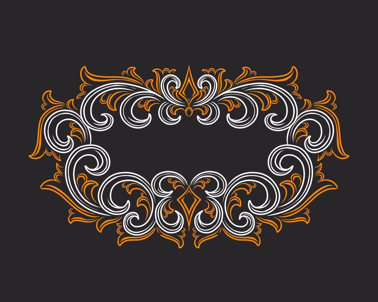 Ornate vintage frame and scroll element 49697858 Vector Art at Vecteezy Ornate vintage frame and scroll element 49697858 Vector Art at Vecteezy