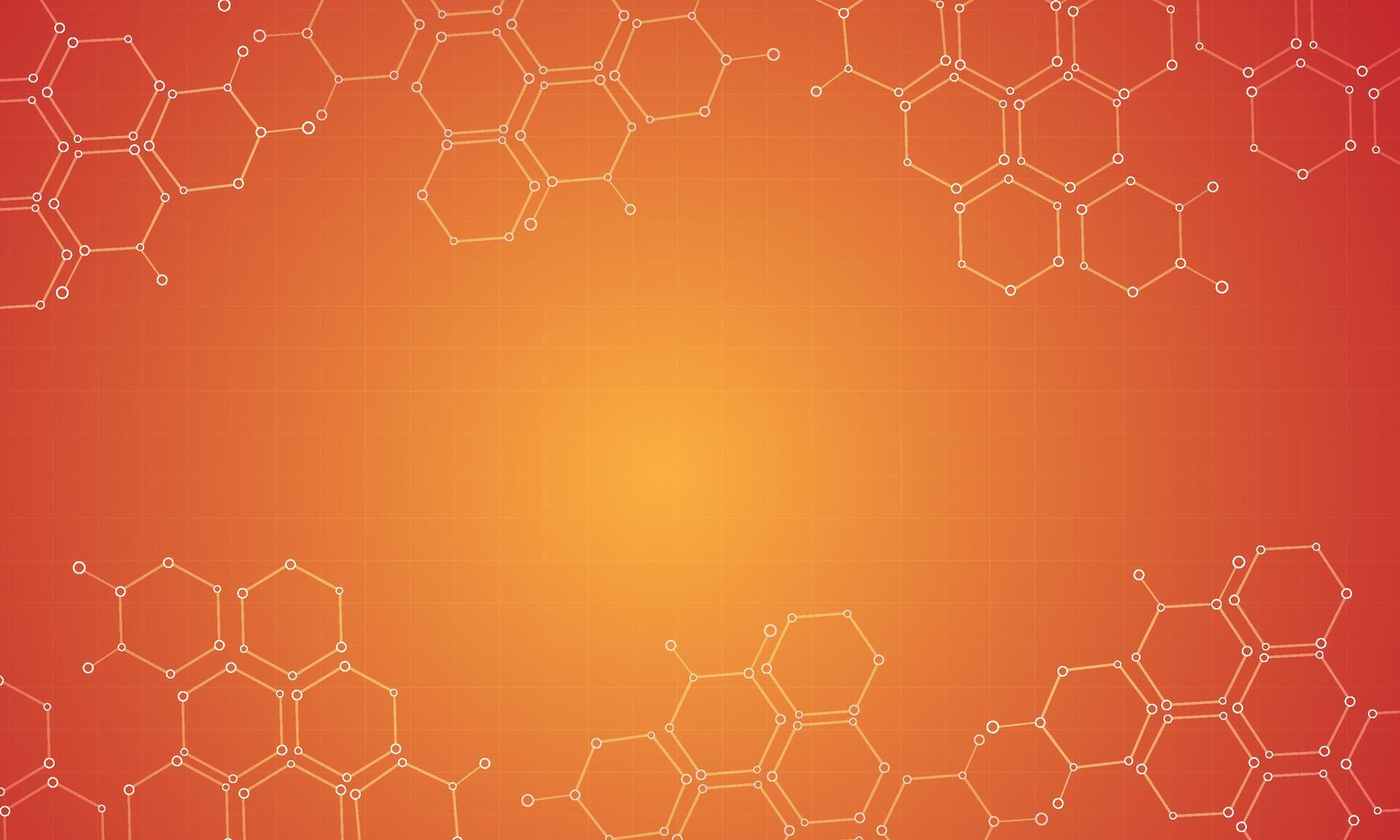 Abstract Background With Molecules And Hexagons Shapes 49698114 Vector Art At Vecteezy