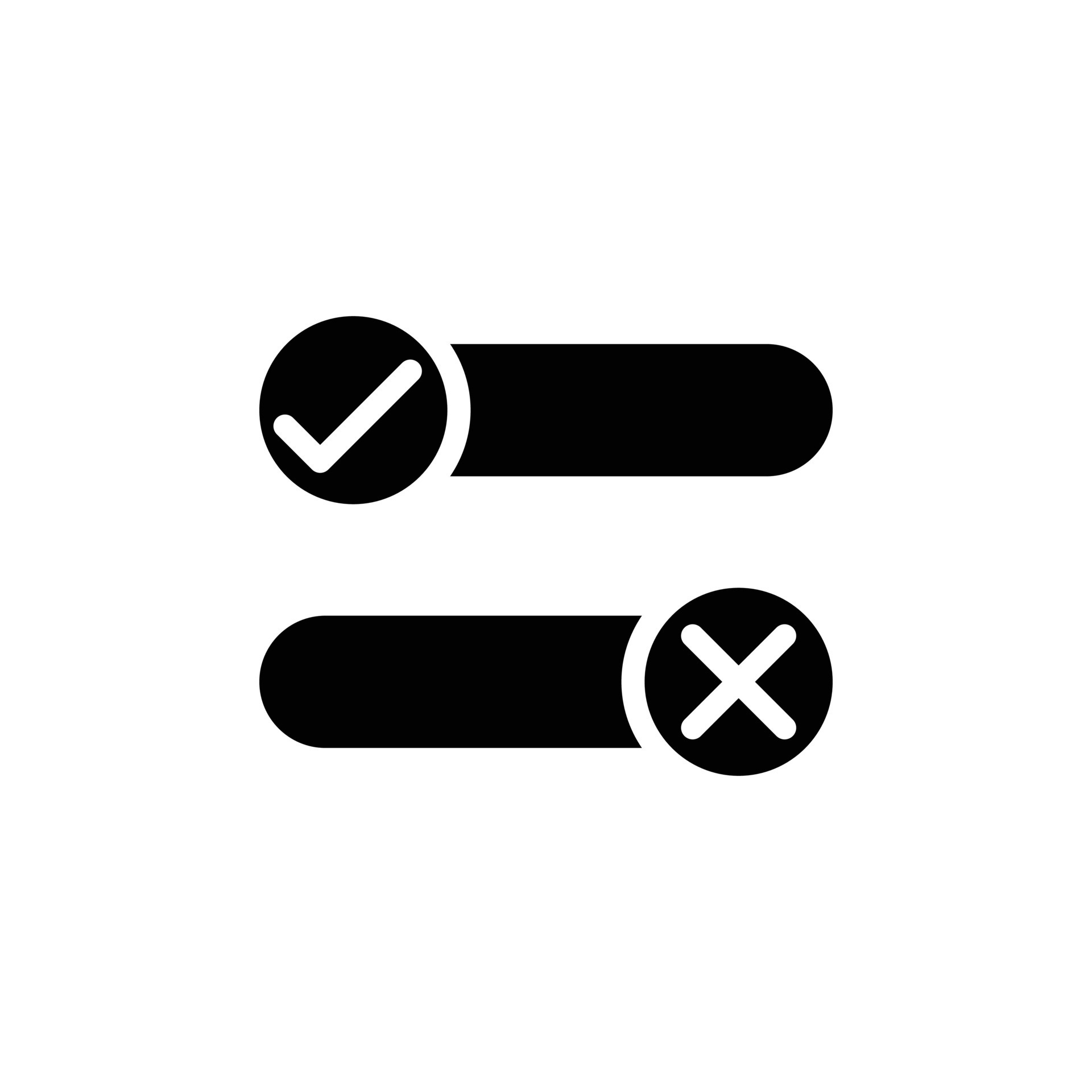 Boolean icon set. true and false symbol. right and wrong symbol. 49704775 Vector Art at Vecteezy