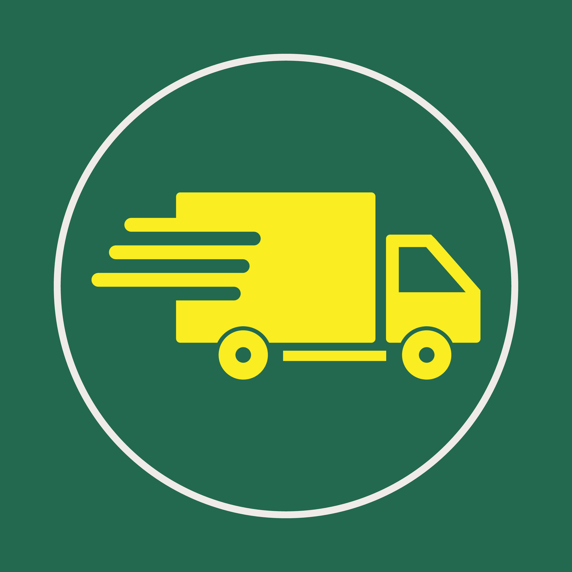 Delivery Truck trendy icon nice abstract illustration colorful artwork ... Delivery Truck trendy icon nice abstract illustration colorful artwork ...