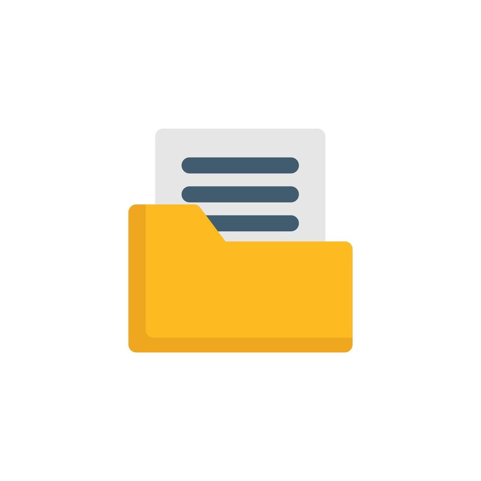 folder icon flat style 49730015 Vector Art at Vecteezy folder icon flat style 49730015 Vector Art at Vecteezy