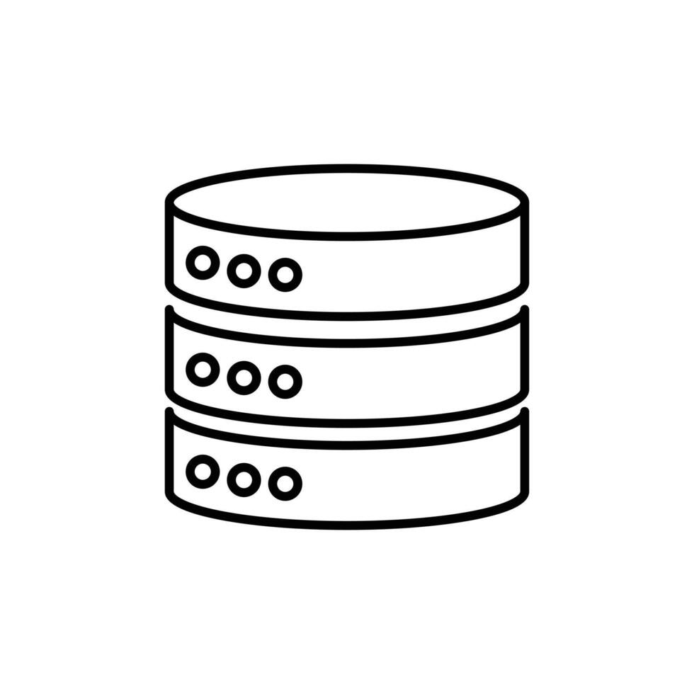 Cylinder Database Icon 49738036 Vector Art At Vecteezy