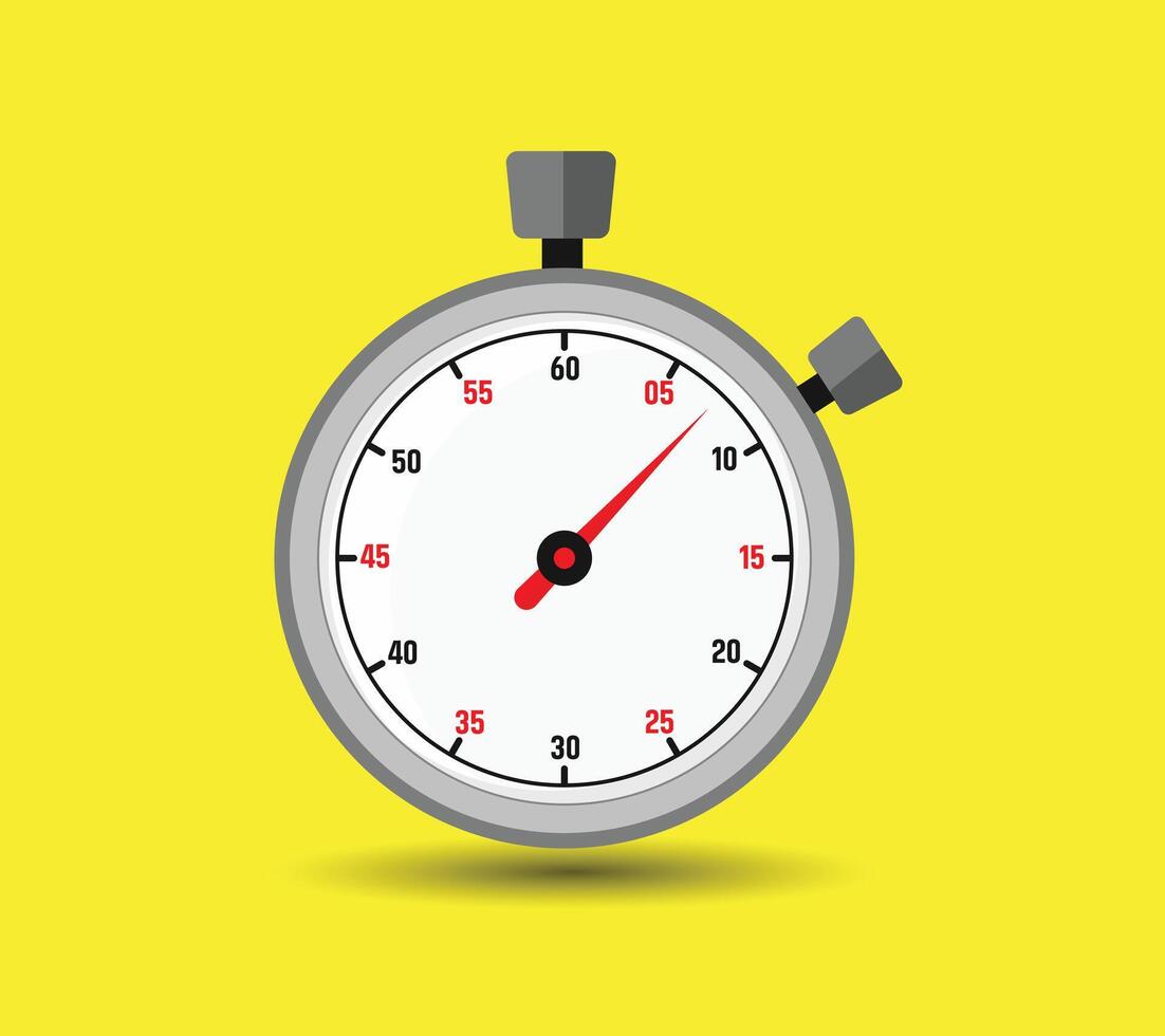 Stopwatches Clip Art Illustrations Set, Timekeeping A Study in Form and ...