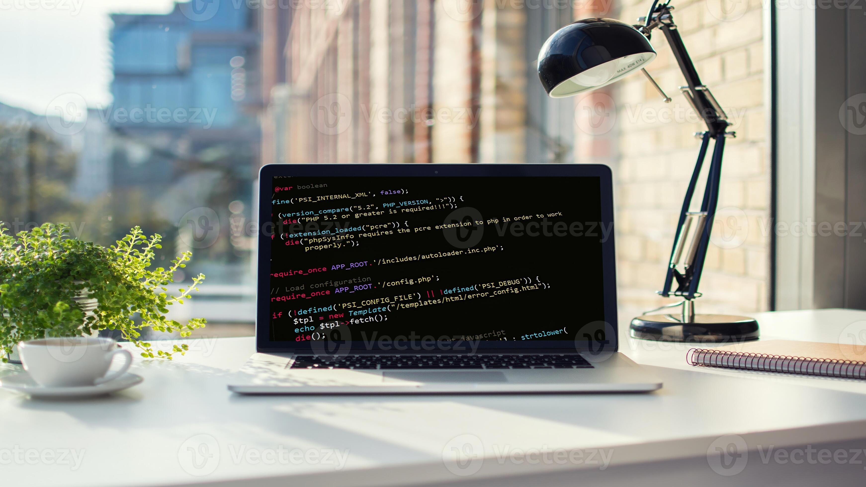 Coding script text on screen code in bracket software. 49751288 Stock ... Coding script text on screen code in bracket software. 49751288 Stock ...