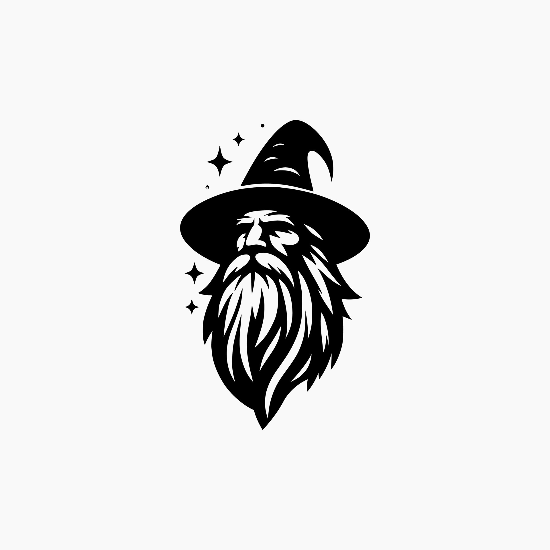 Old bearded wizard logo 49751536 Vector Art at Vecteezy Old bearded wizard logo 49751536 Vector Art at Vecteezy
