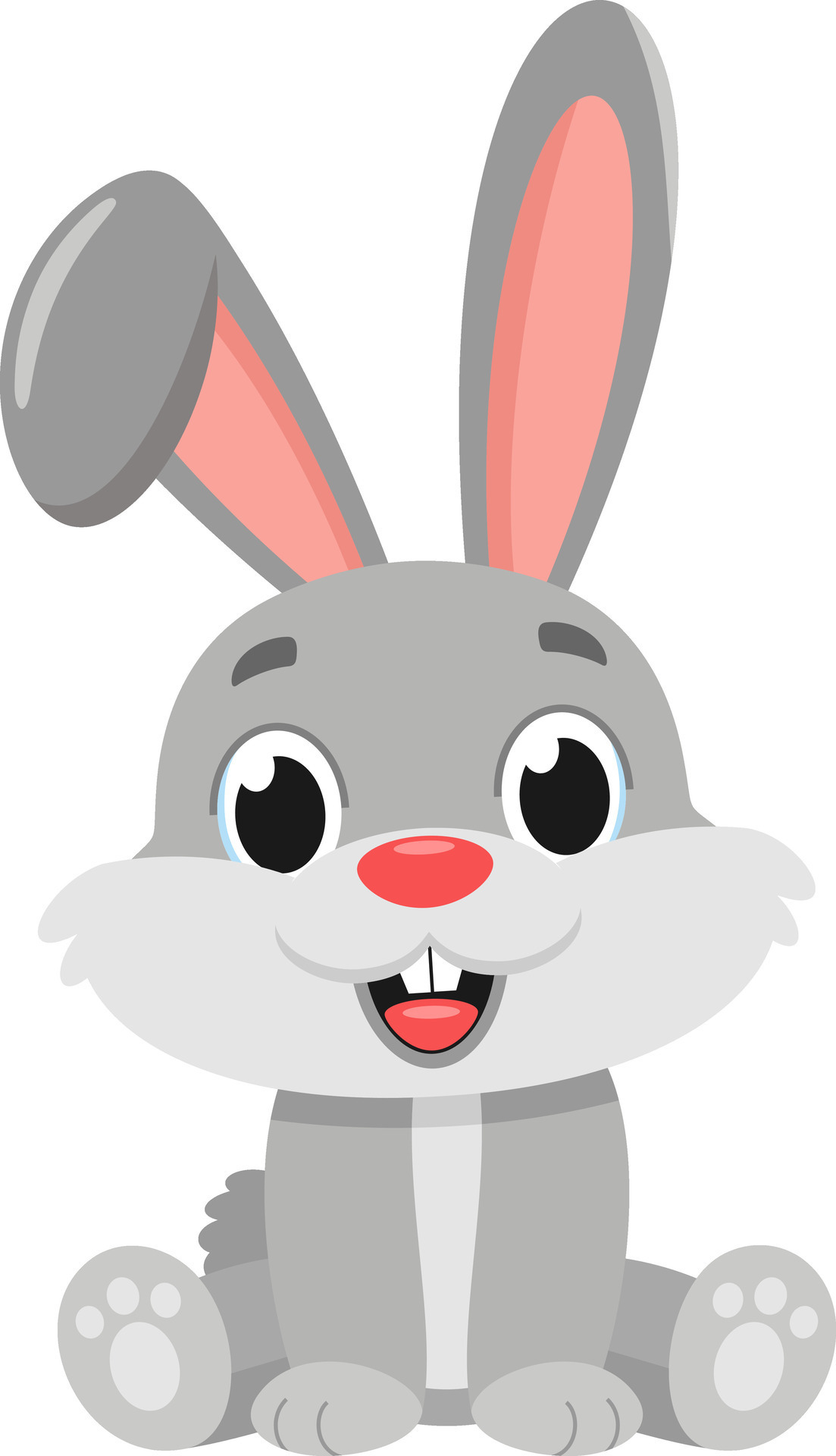 linda Conejo animal dibujos animados personaje 49774002 Vector en Vecteezy