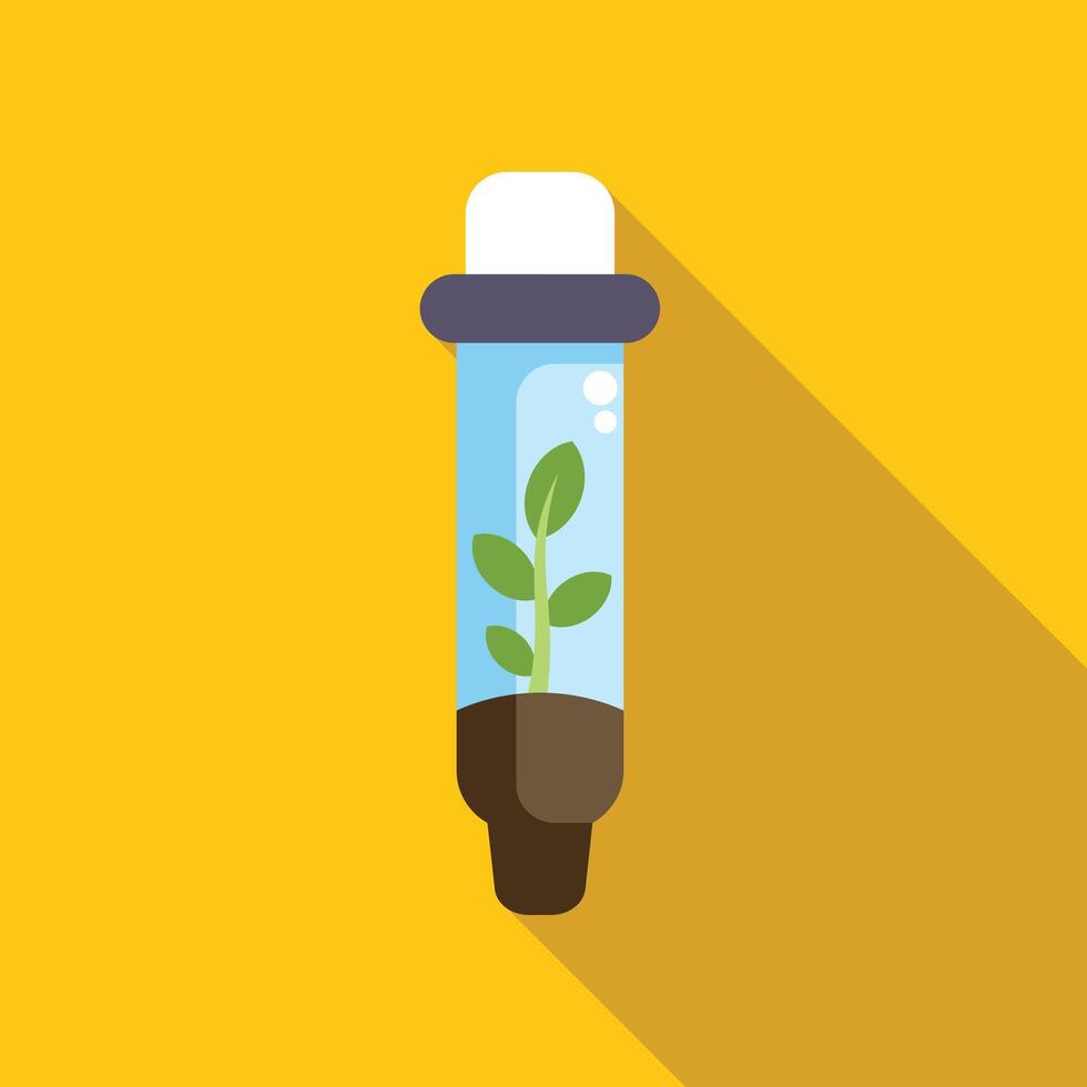 Plant growing inside test tube in lab 49775621 Vector Art at Vecteezy Plant growing inside test tube in lab 49775621 Vector Art at Vecteezy
