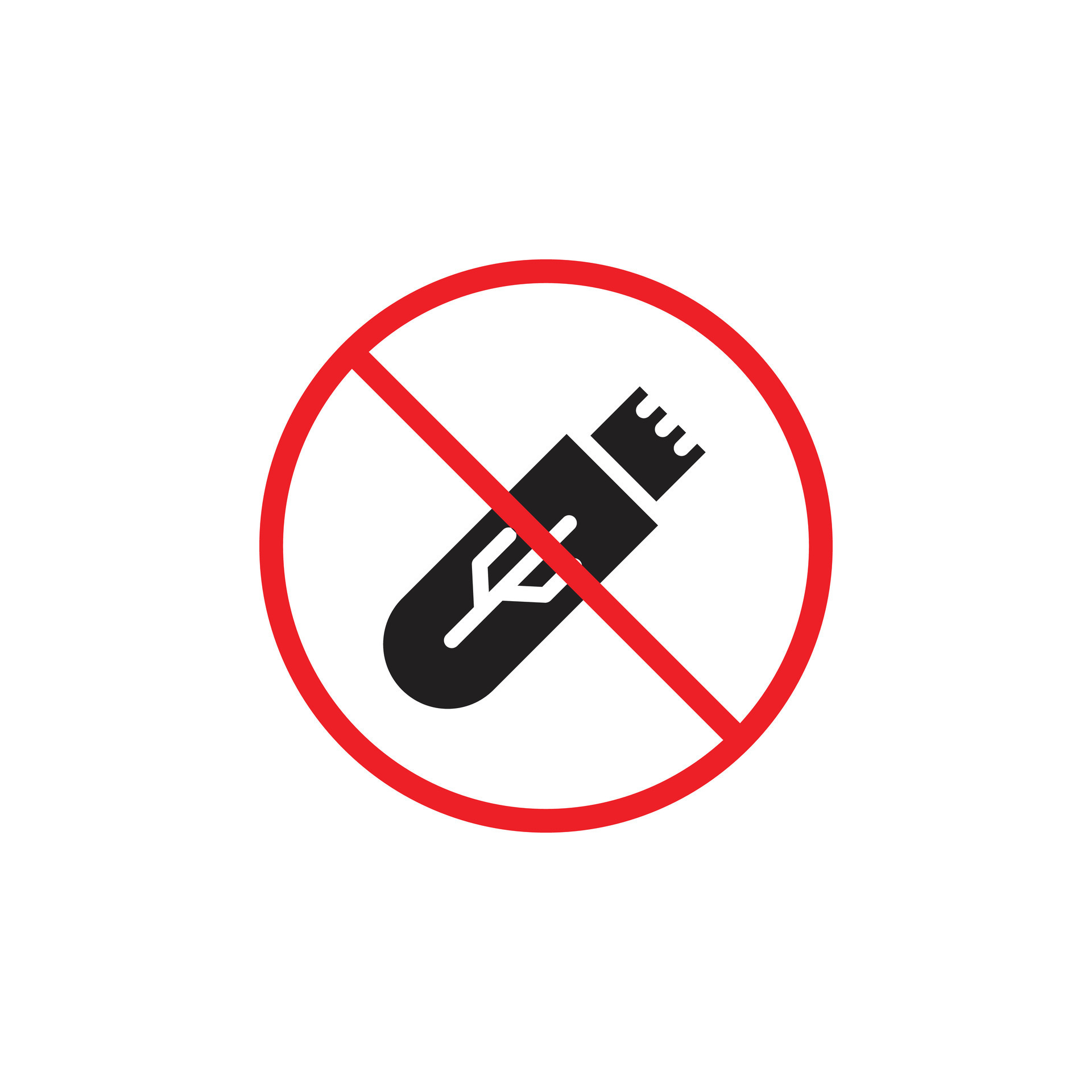 No USB flash drive sign 49795295 Vector Art at Vecteezy No USB flash drive sign 49795295 Vector Art at Vecteezy