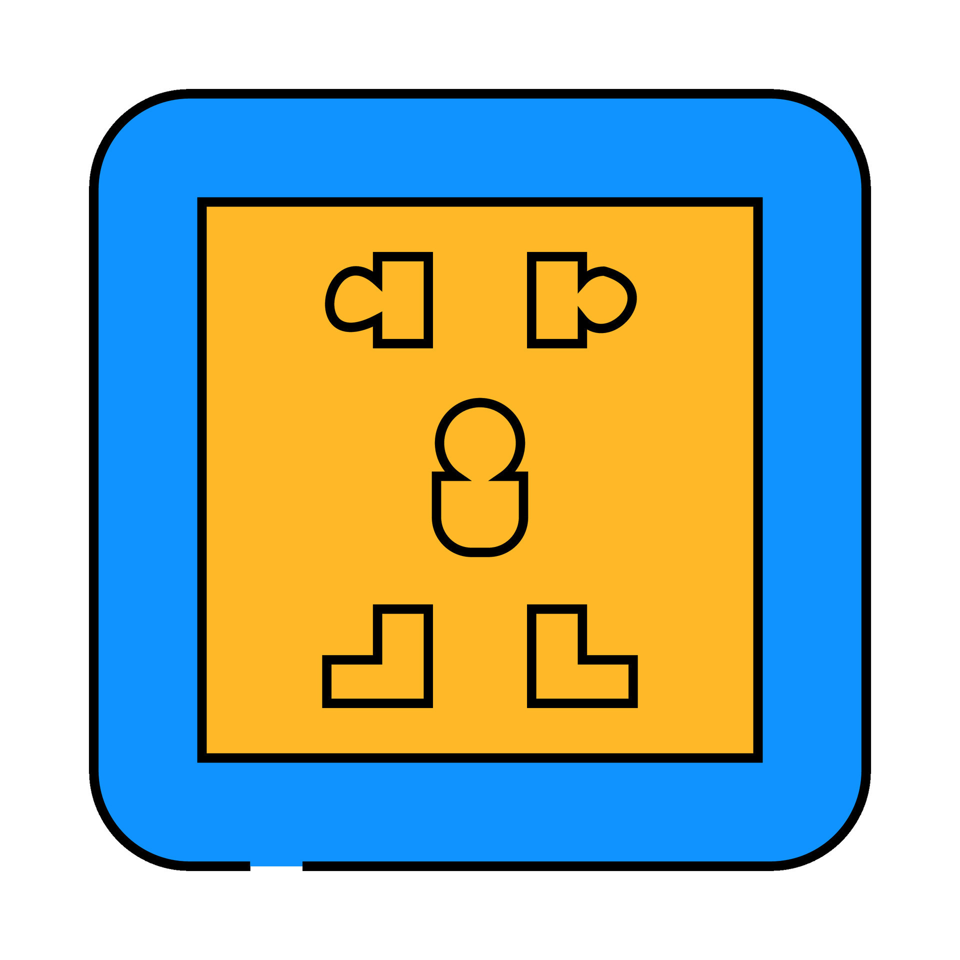 Universal Socket Power Icon Color Illustration 49823197 Vector Art At Vecteezy