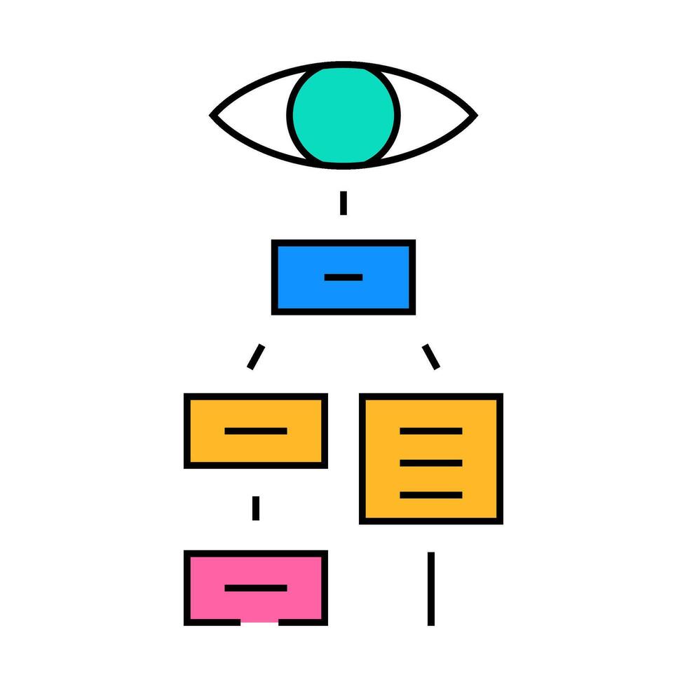 visual hierarchy ux ui design icon color illustration 49829030 Vector ... visual hierarchy ux ui design icon color illustration 49829030 Vector ...