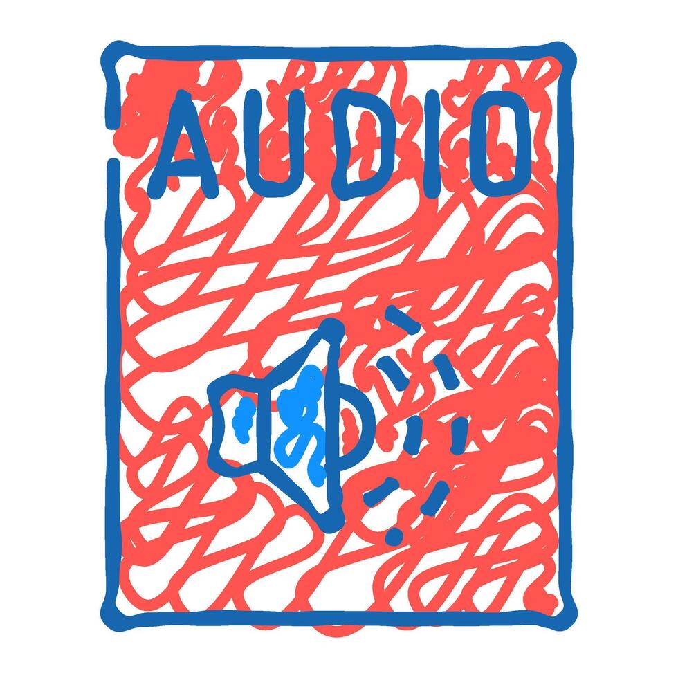 audio file format document icon doodle illustration 49837964 Vector Art ... audio file format document icon doodle illustration 49837964 Vector Art ...