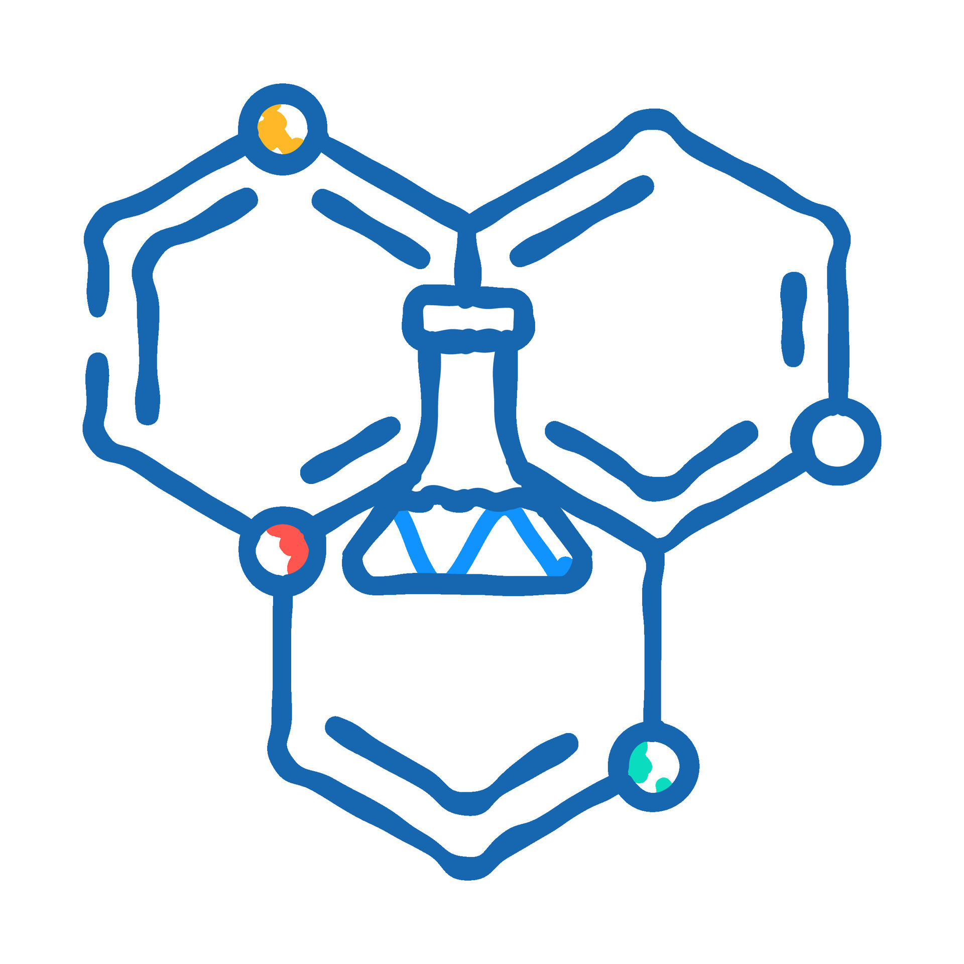 scientific molecular structure icon doodle illustration 49838148 Vector ... scientific molecular structure icon doodle illustration 49838148 Vector ...