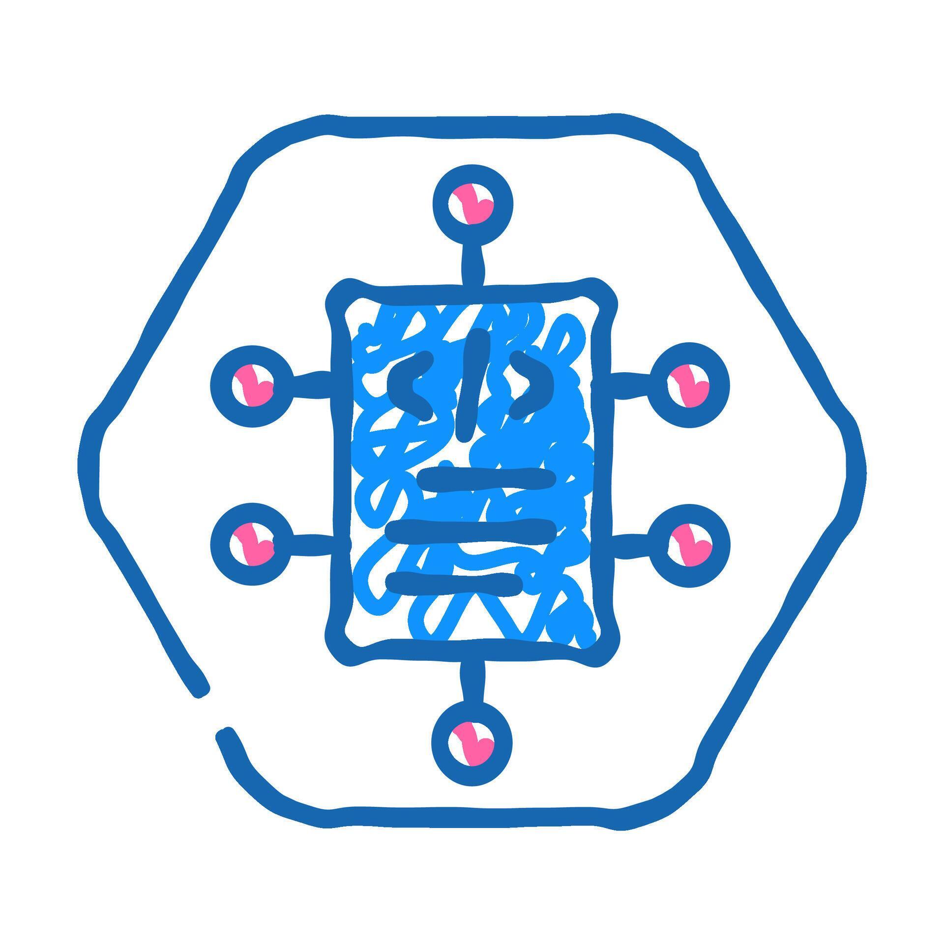 Source Code Management Icon Doodle Illustration 49839877 Vector Art At Vecteezy