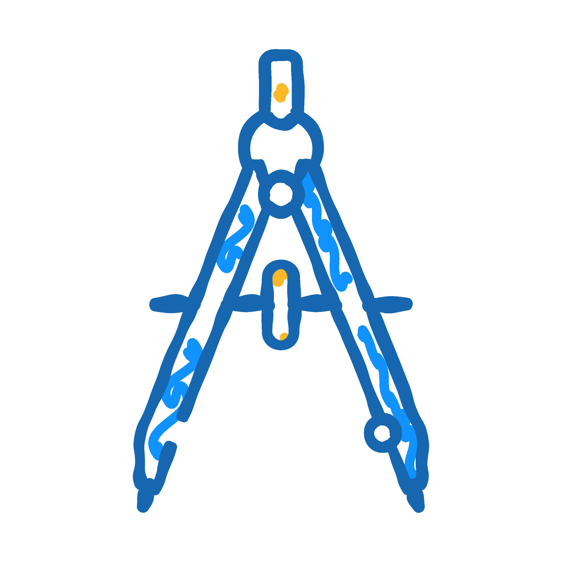 drafting compass architectural drafter icon doodle illustration ... drafting compass architectural drafter icon doodle illustration ...