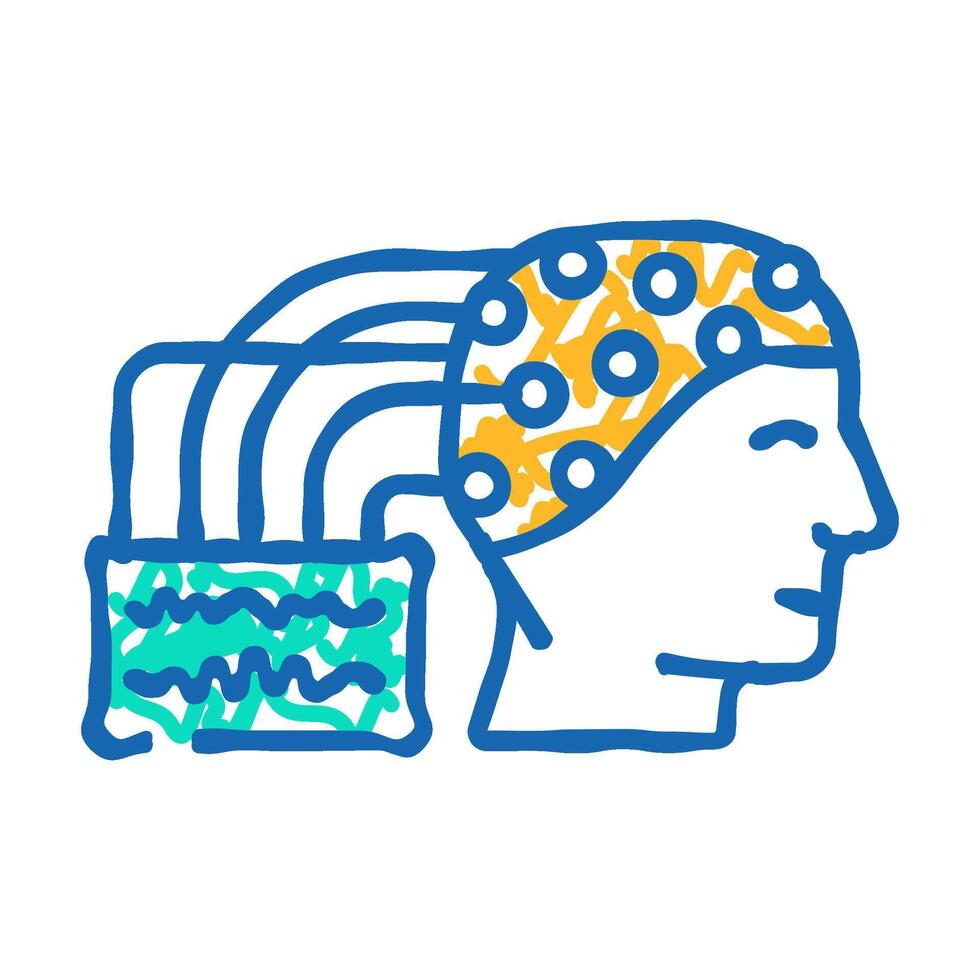 eeg monitoring neuroscience neurology icon doodle illustration 49841055 ... eeg monitoring neuroscience neurology icon doodle illustration 49841055 ...