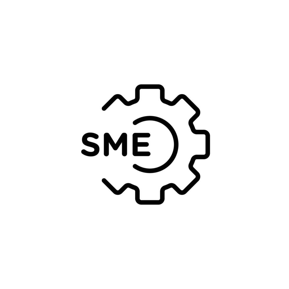 SME icon isolated 49845032 Vector Art at Vecteezy