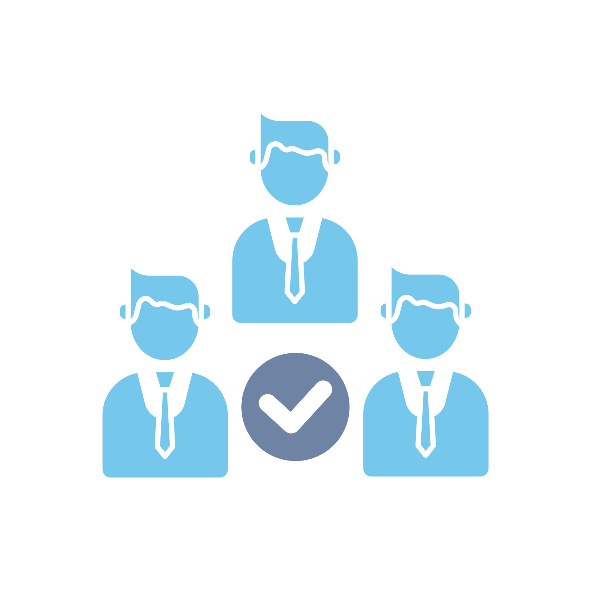 assign concept line icon. Simple element illustration. assign concept ...