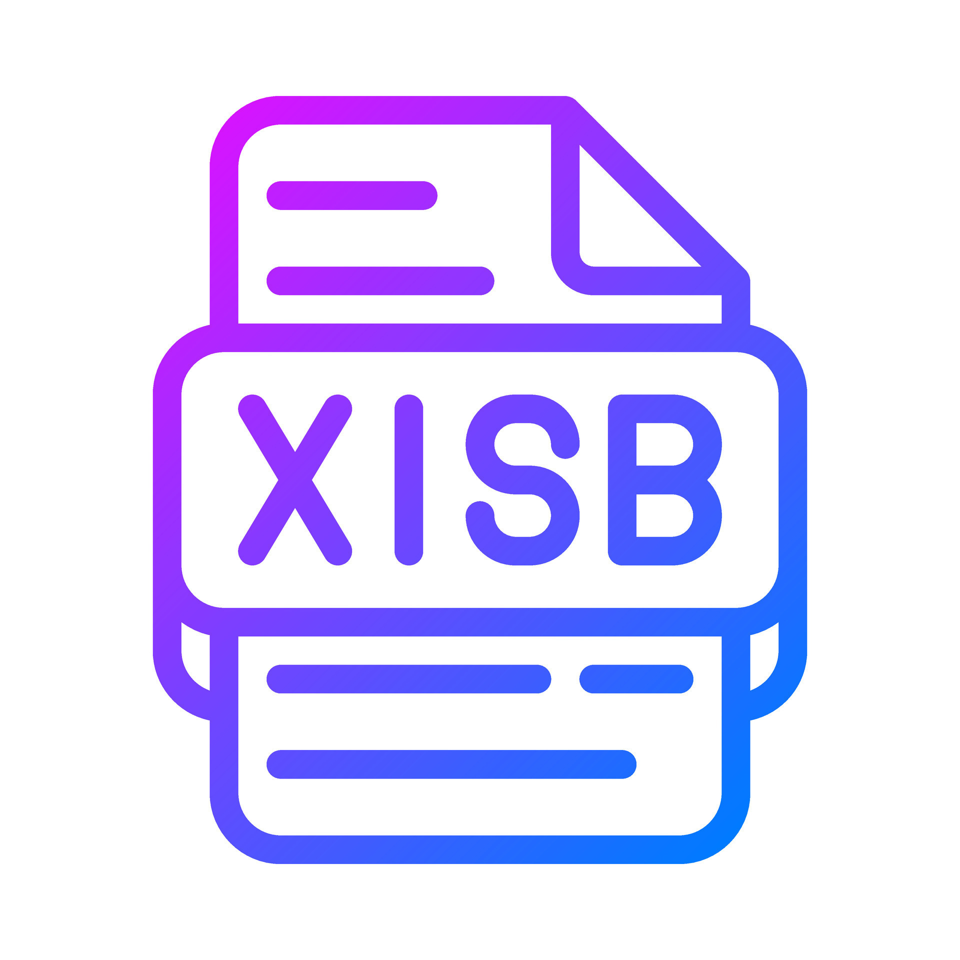Xlsb document format file type icon. dynamic gradient icons for ... Xlsb document format file type icon. dynamic gradient icons for ...